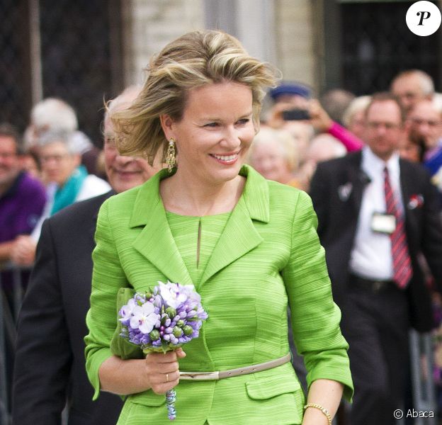 Mathilde et Philippe de Belgique : Première royale, la reine lâche les ...