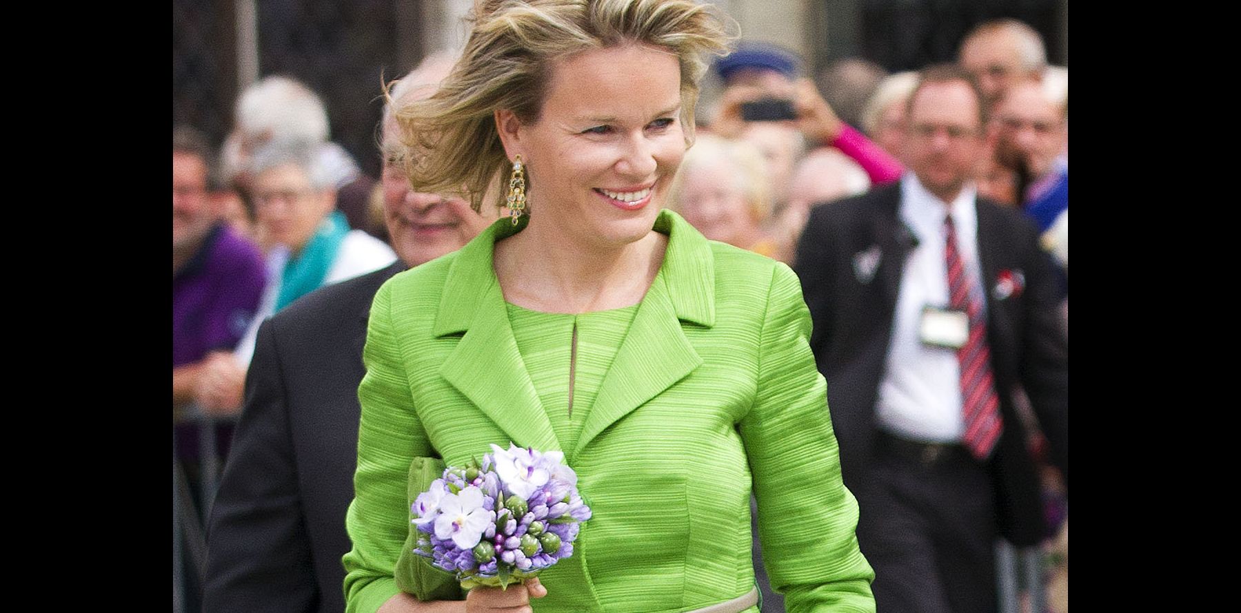 Mathilde et Philippe de Belgique : Première royale, la reine lâche les ...