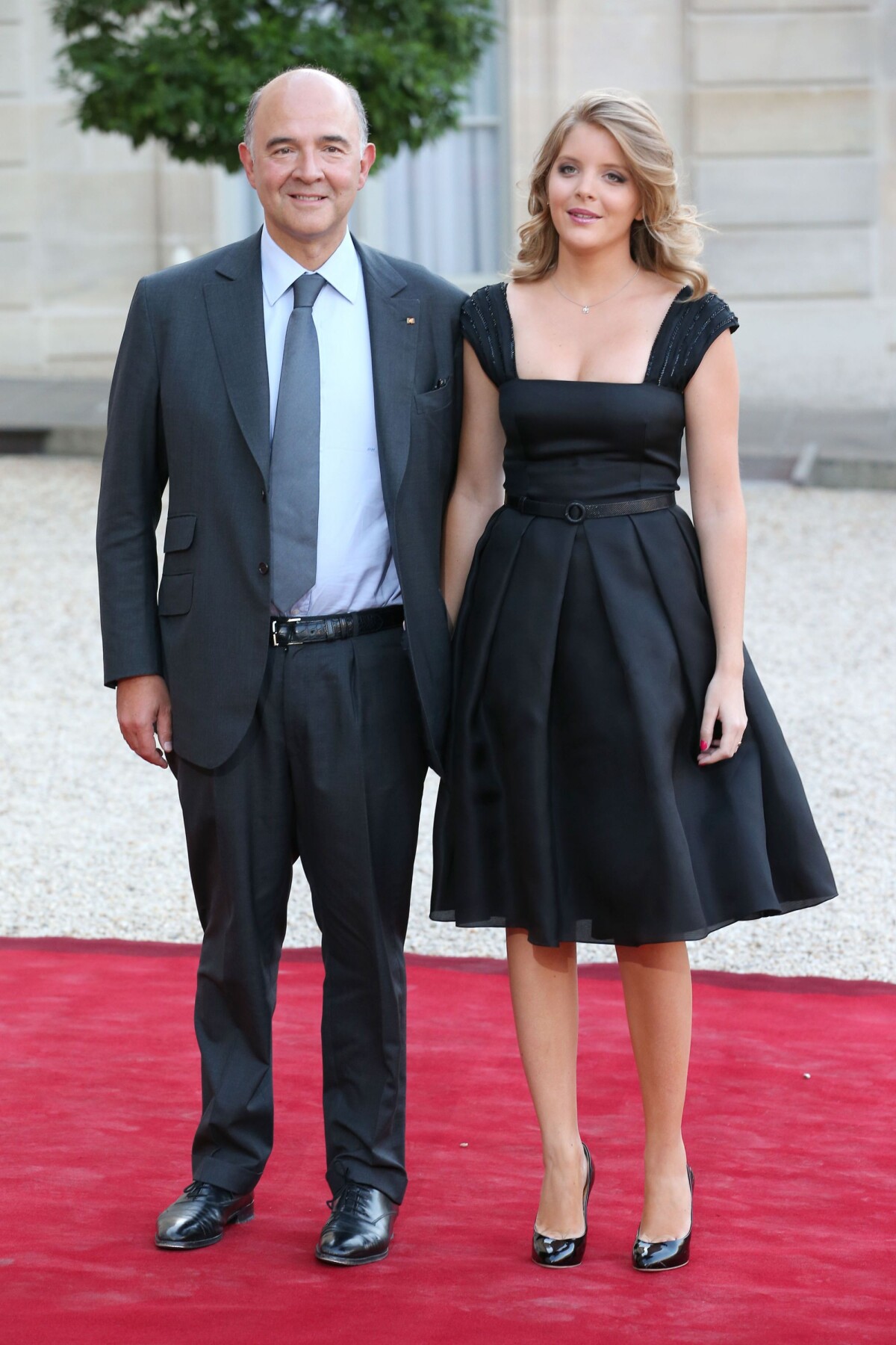 Photo : Pierre Moscovici et sa compagne Marie-Charline Pacquot lors d ...