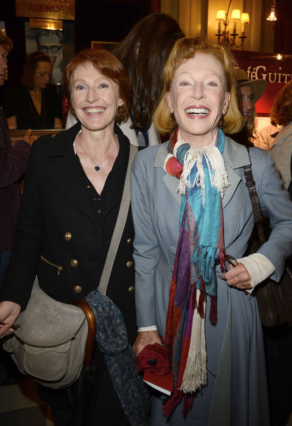 Photo : Catherine Rich et sa fille Delphine lors de la générale de la ...