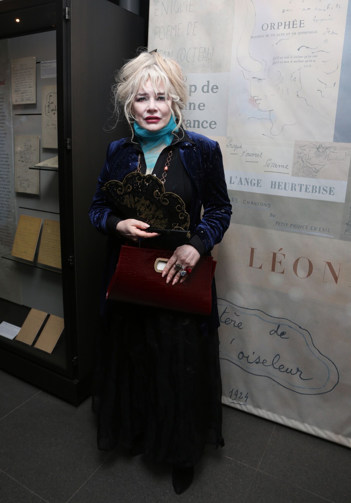 Photo : Armande Altaï au vernissage de l'exposition "Jean Cocteau le ...