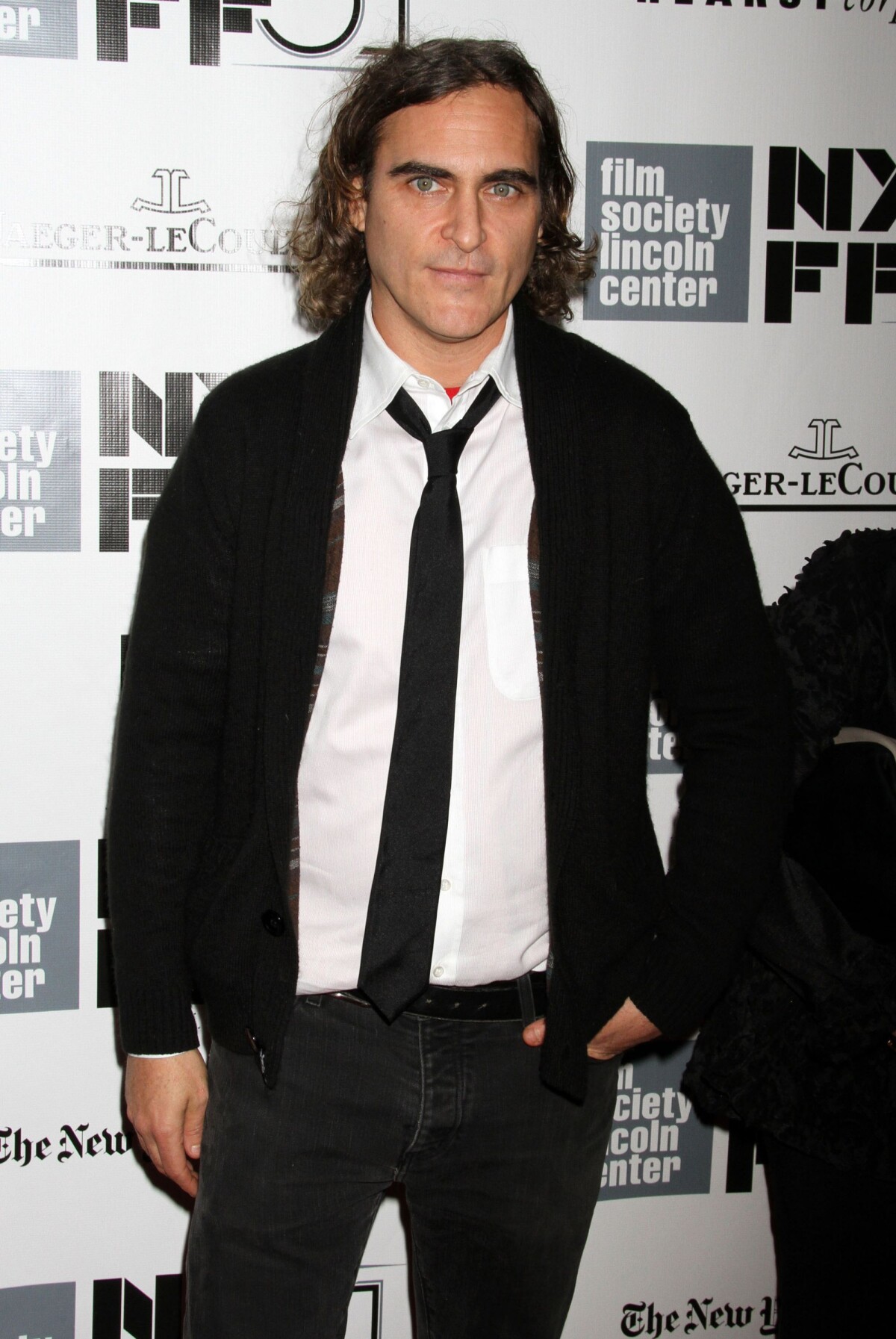 Photo : Joaquin Phoenix lors de la cérémonie de clôture du 51e New York ...