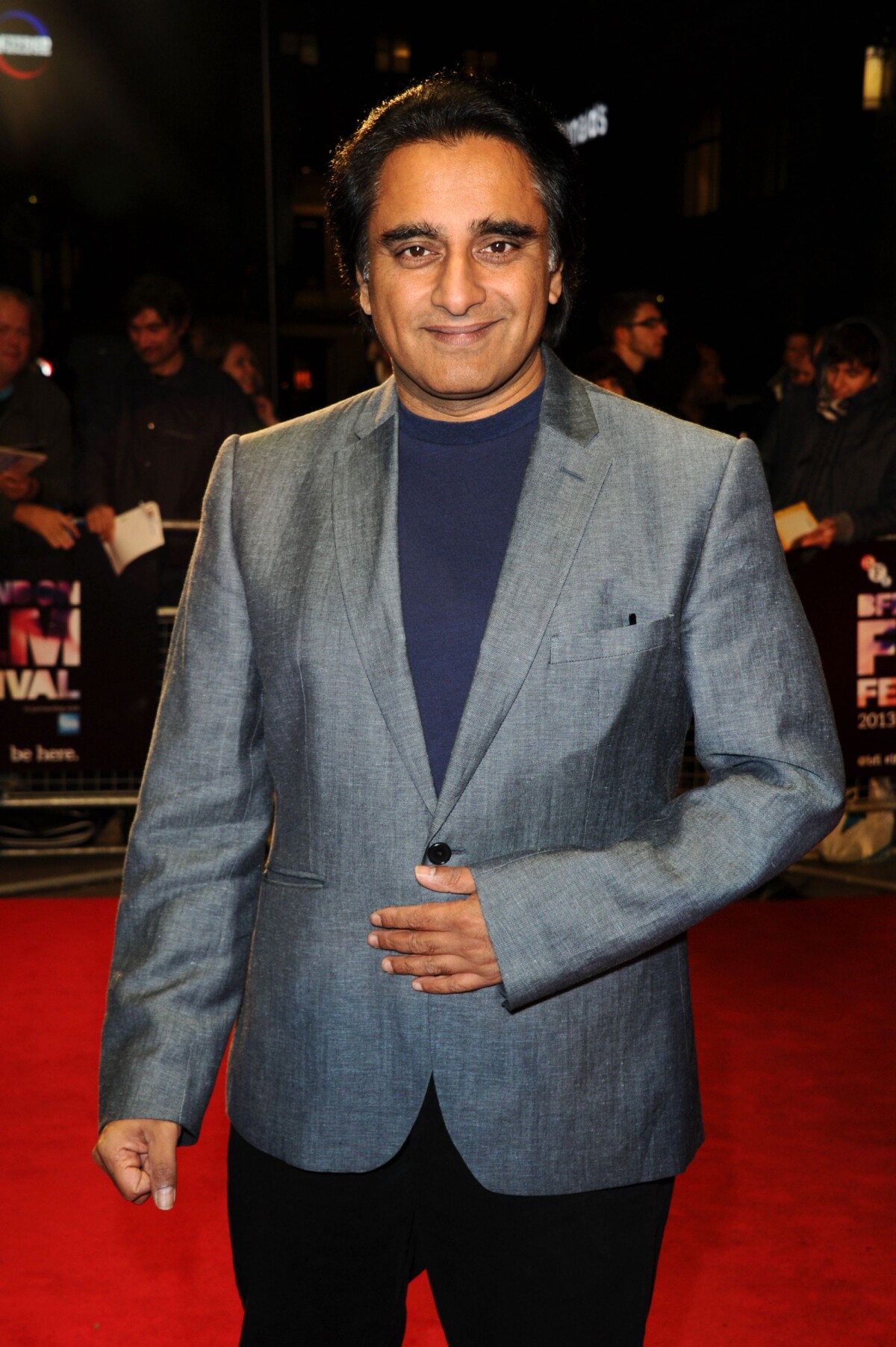 Photo : Sanjeev Bhaskar à la première de The Zero Theorem au BFI Film ...