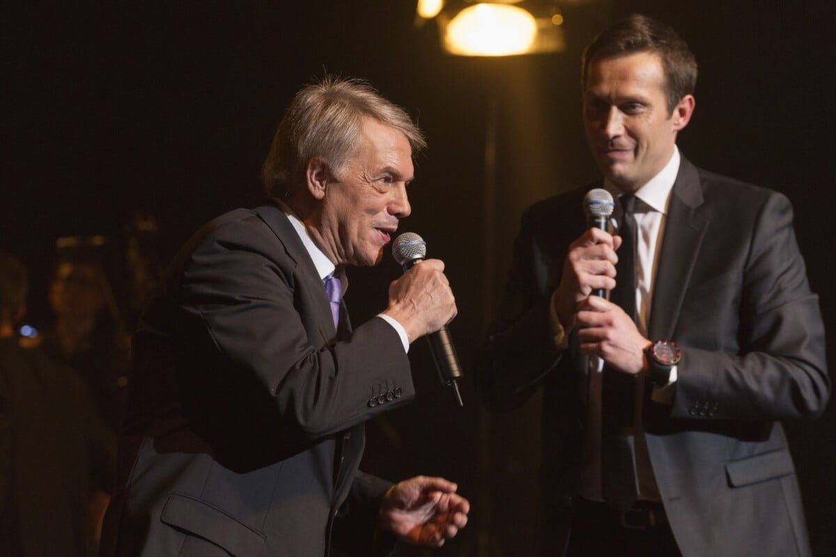 Photo : Adamo a fêté le 31 octobre 2013 au Cirque Royal à Bruxelles ses ...