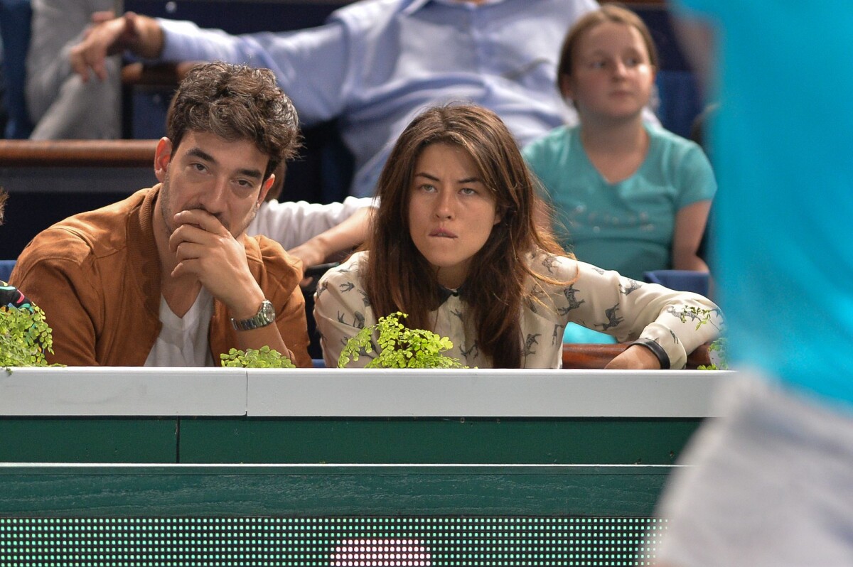 Photo : Mylène Jampanoï avec son amoureux Dimitri Stephanides lors des ...