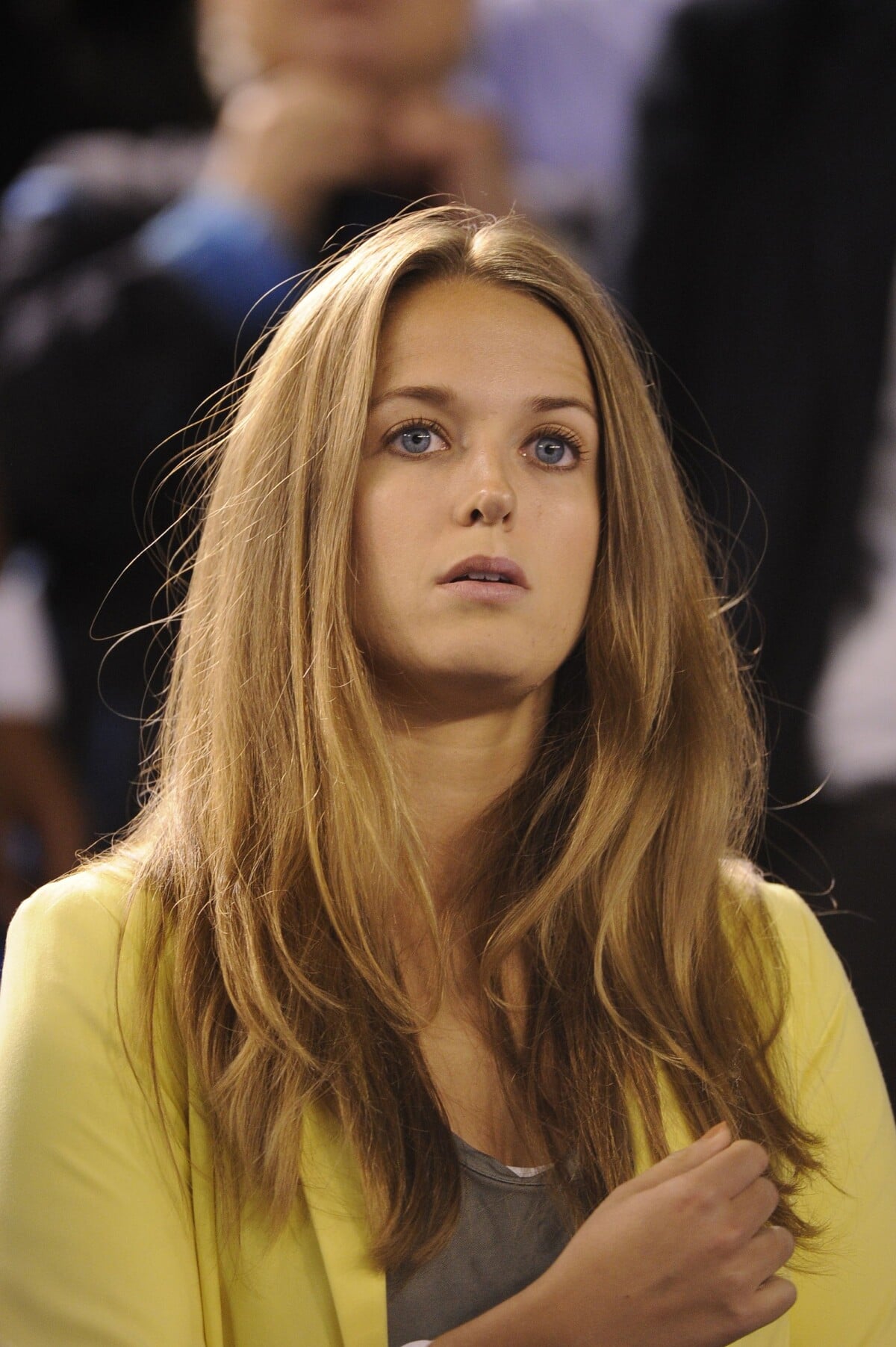 Photo : Kim Sears durant la demi-finale de l'Open d'Australie au ...