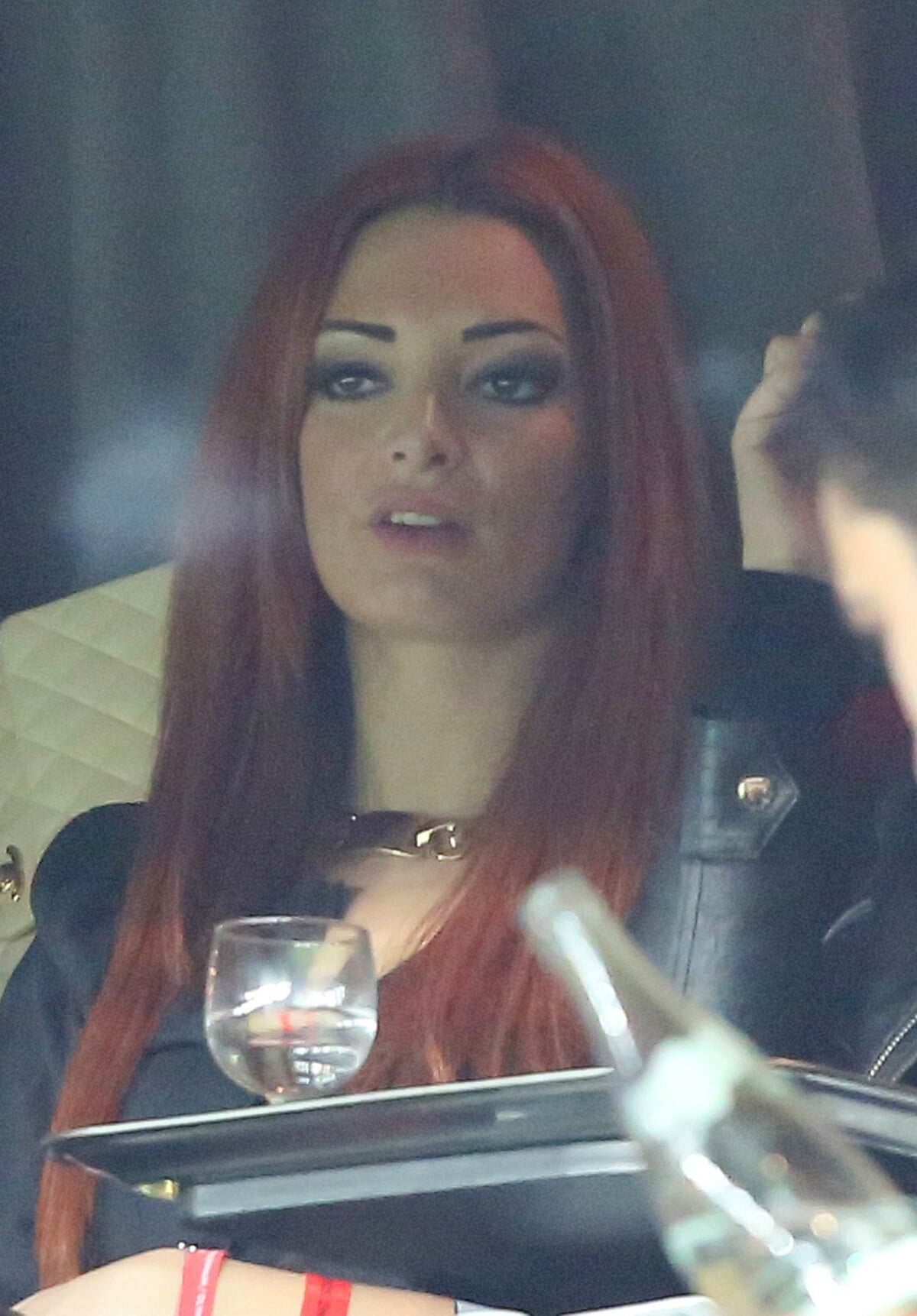 Photo : Emilie Nef Naf au Parc des Princes à Paris le 1er decembre 2013 ...