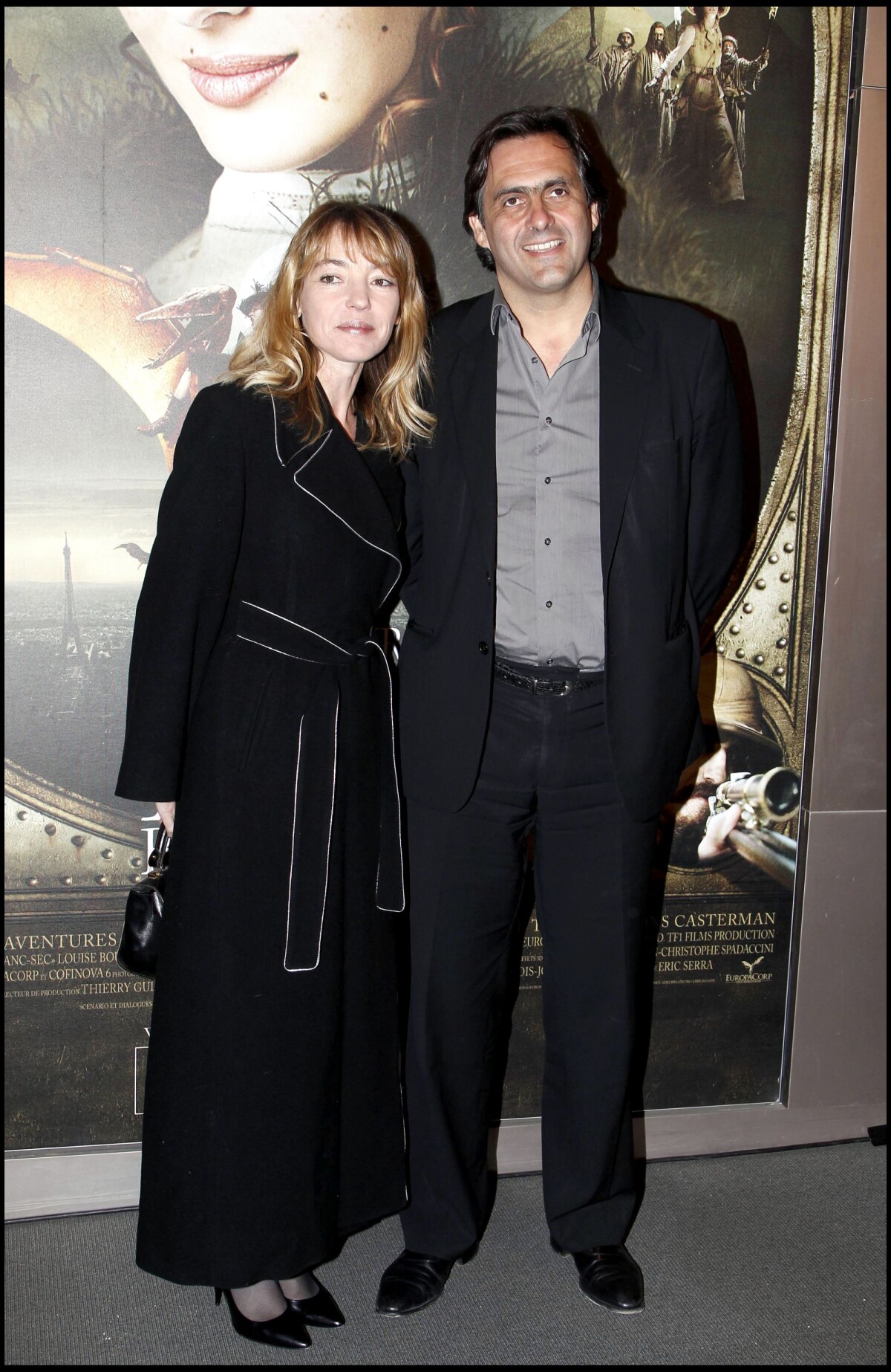 Photo : Emmanuel Chain et Valérie Guignabodet à Paris, en avril 2010 ...