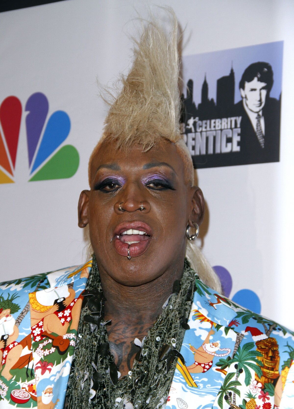 Photo : Dennis Rodman lors de a finale du All-Star Celebrity Apprentice ...