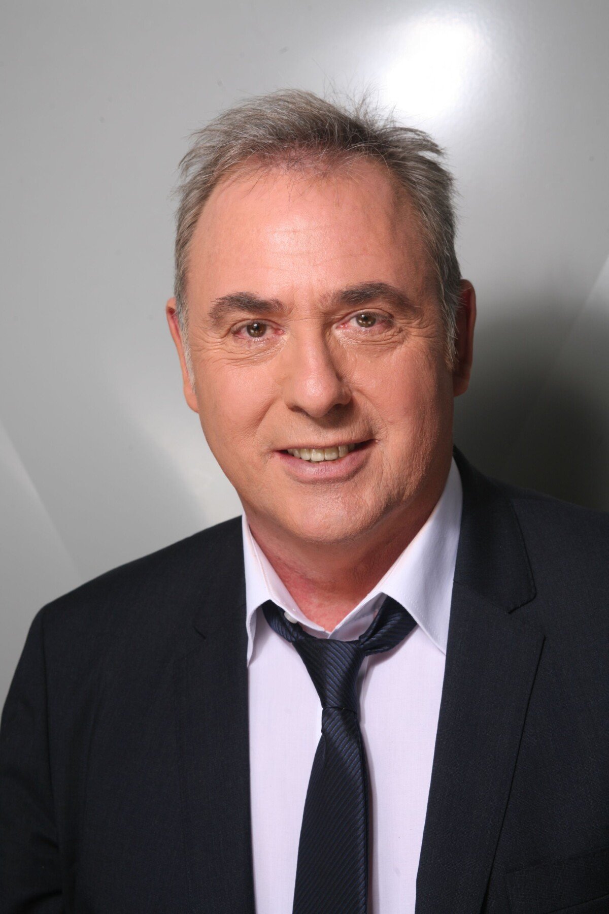 Photo : Philippe Risoli à Paris, en décembre 2013. - Purepeople