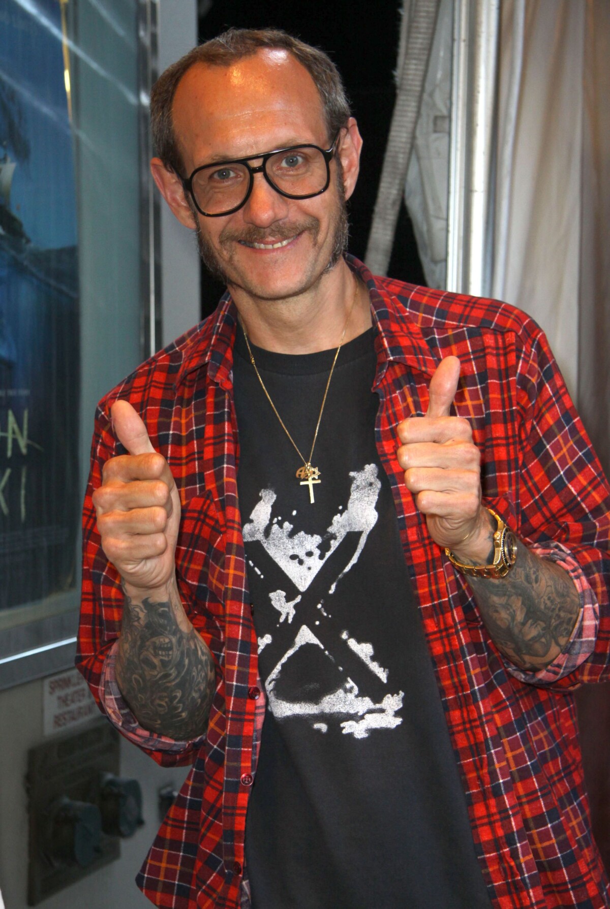 Photo : Terry Richardson à New York. Juin 2013. - Purepeople