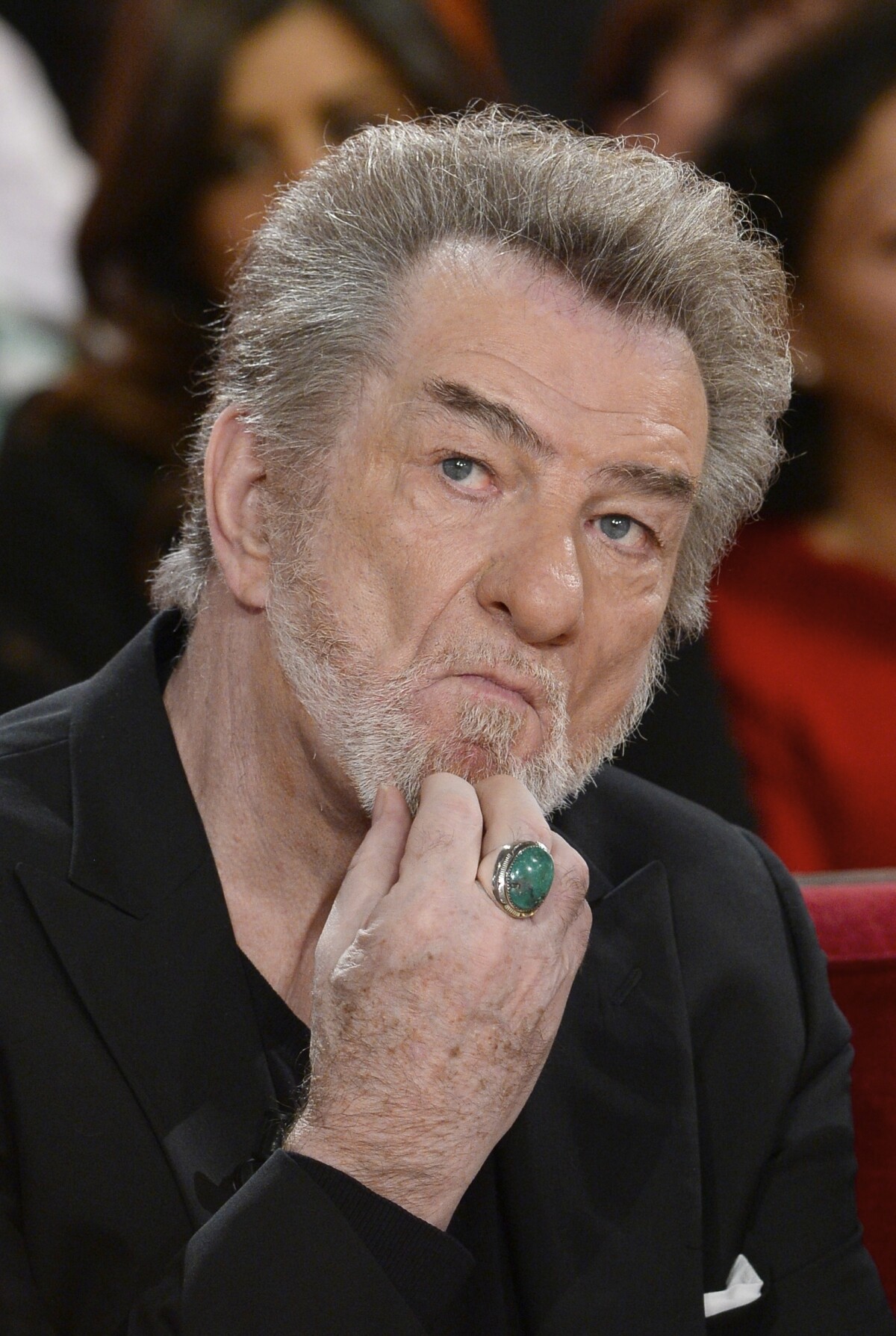 Vidéo : Eddy Mitchell pendant l'enregistrement de l'émission Vivement ...