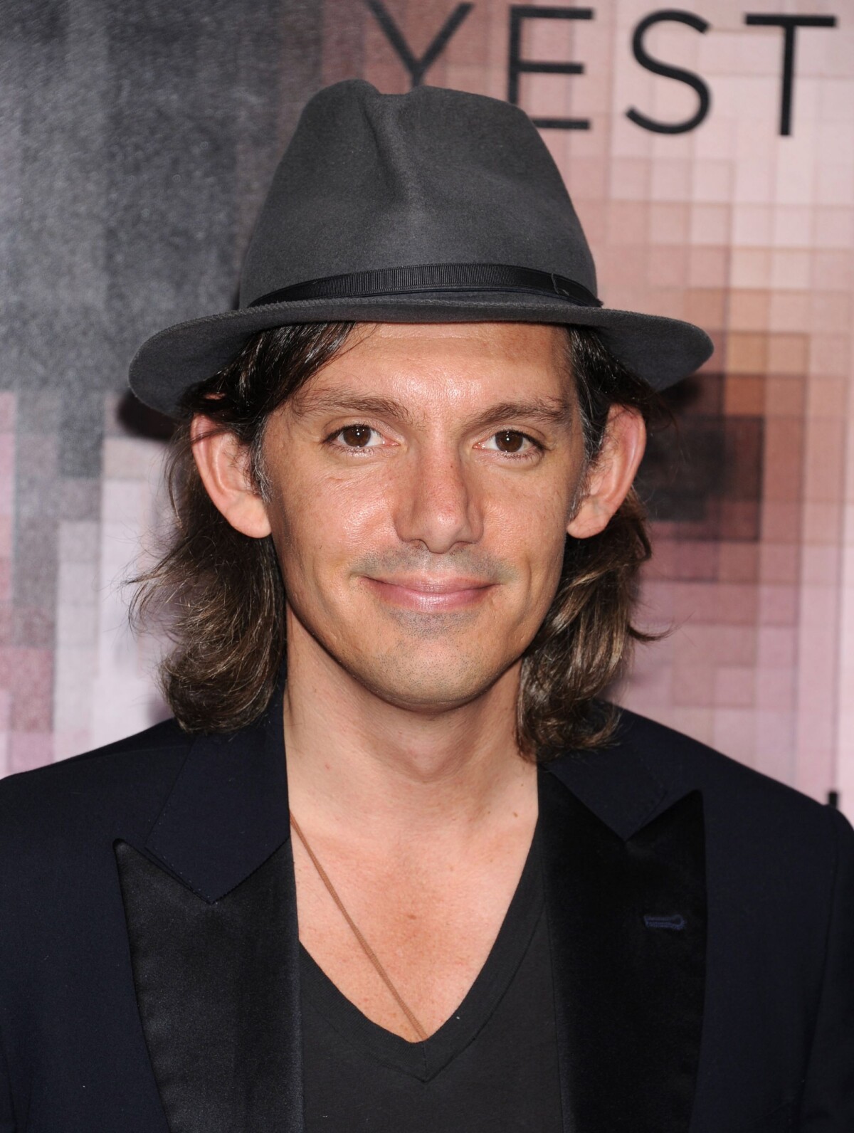 Photo : Lucas Haas lors de la première de Transcendence au Regency ...