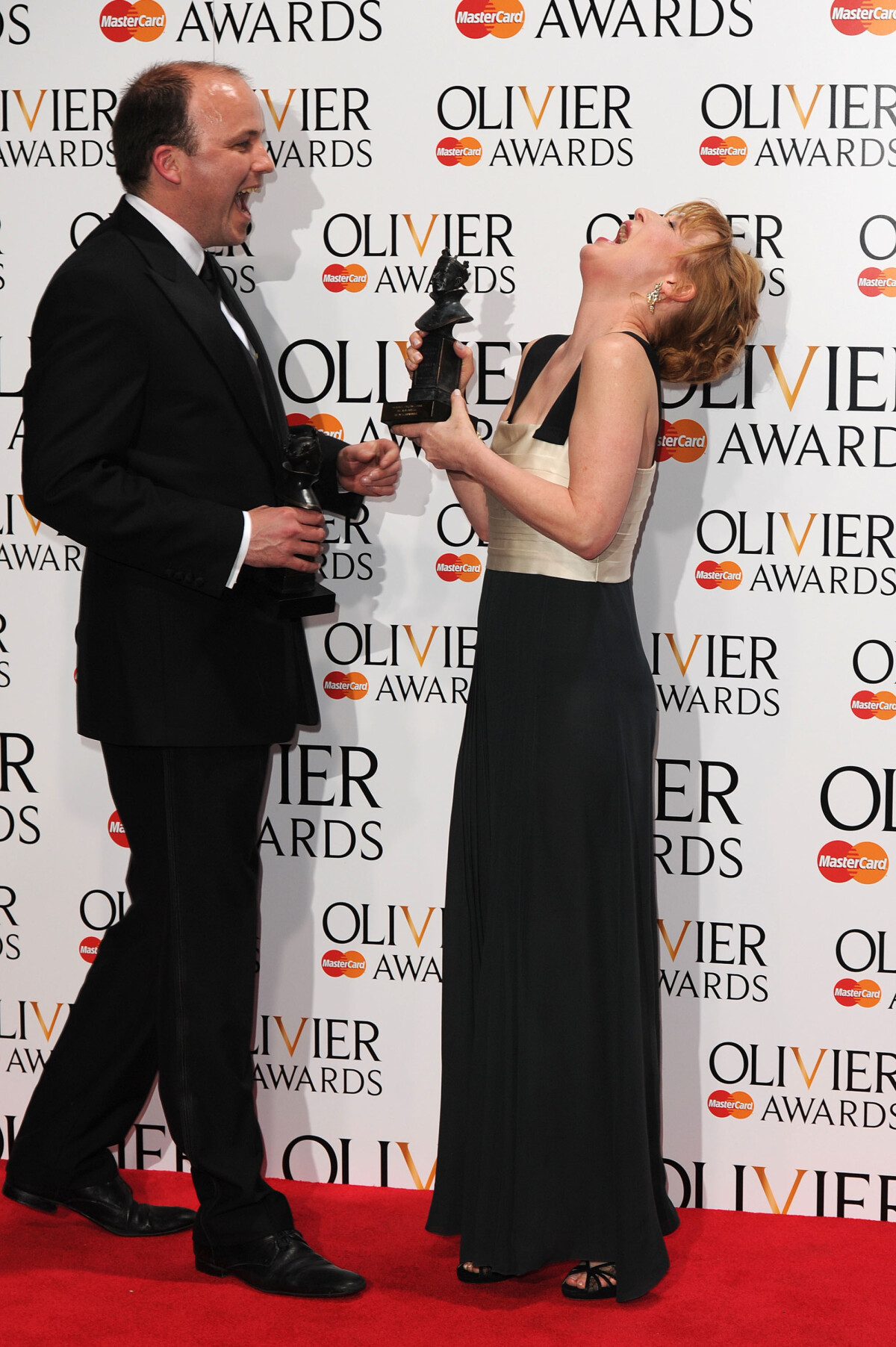 Photo : Rory Kinnear (meilleur acteur pour son rôle dans "Othello") et ...