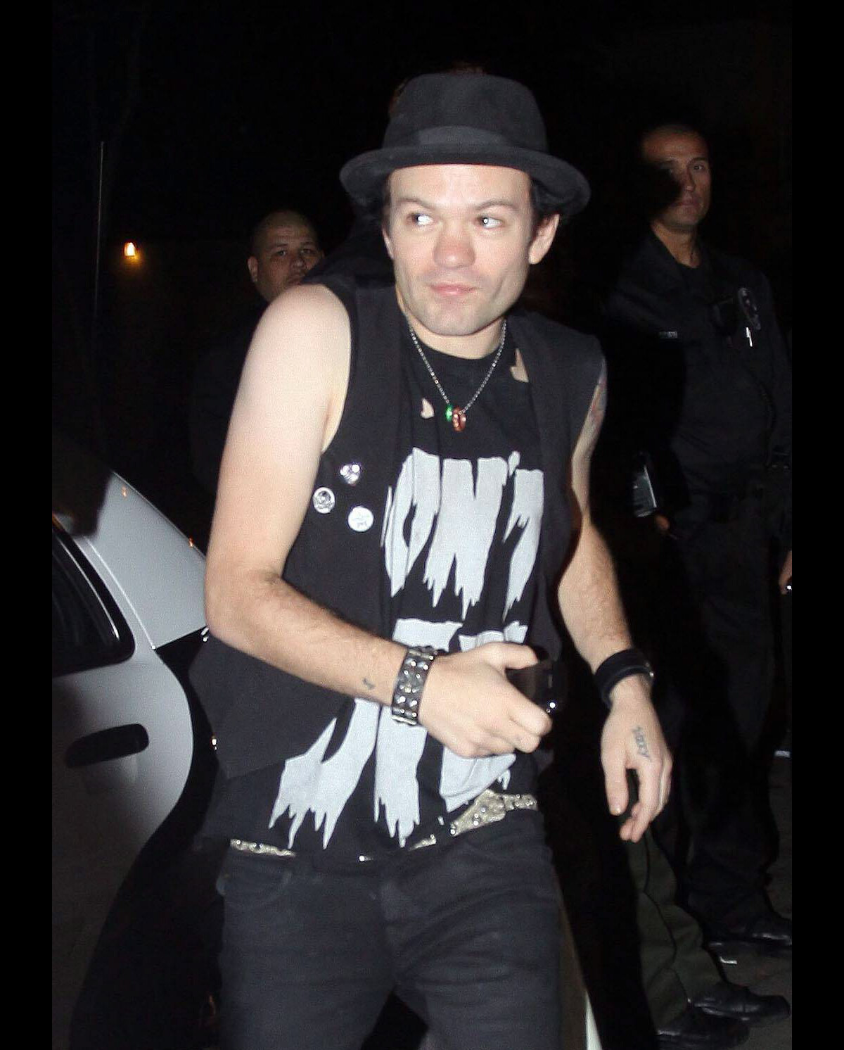 Photo : Deryck Whibley à Los Angeles, le 21 octobre 2010. - Purepeople