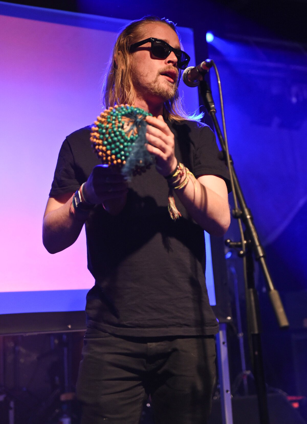 Photo : Macaulay Culkin en concert à Nottingham, le 25 mai 2014 ...