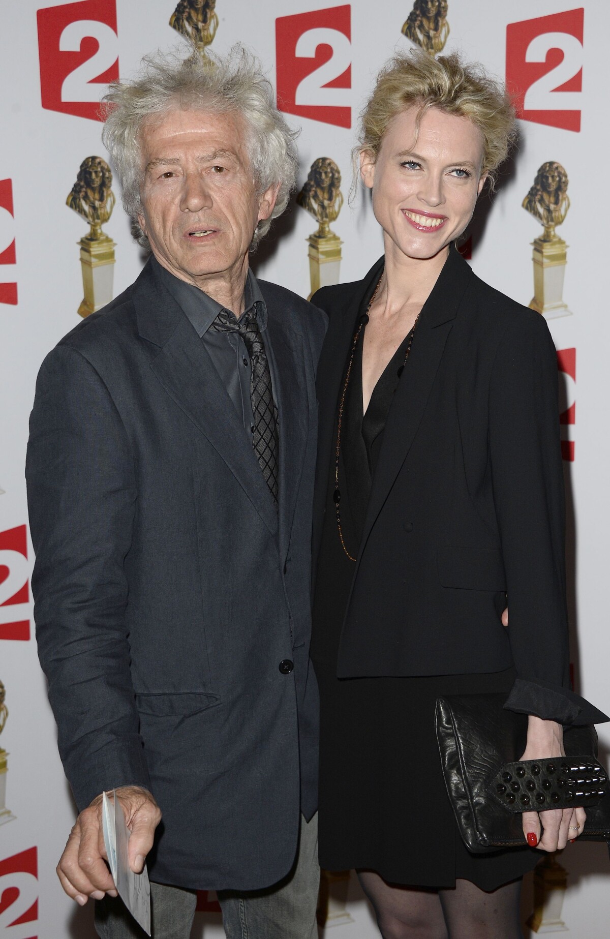 Photo : Jean-Luc Moreau et sa femme Mathilde Pénin lors de la 26e nuit ...