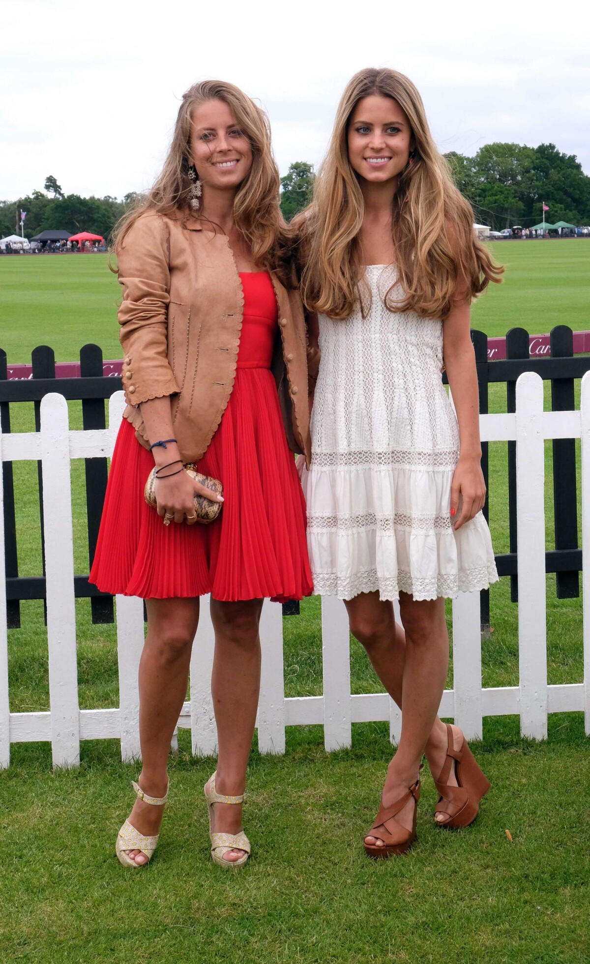 Photo : Irene Forte et Lydia Forte le 15 juin 2014 à la Cartier Queens ...