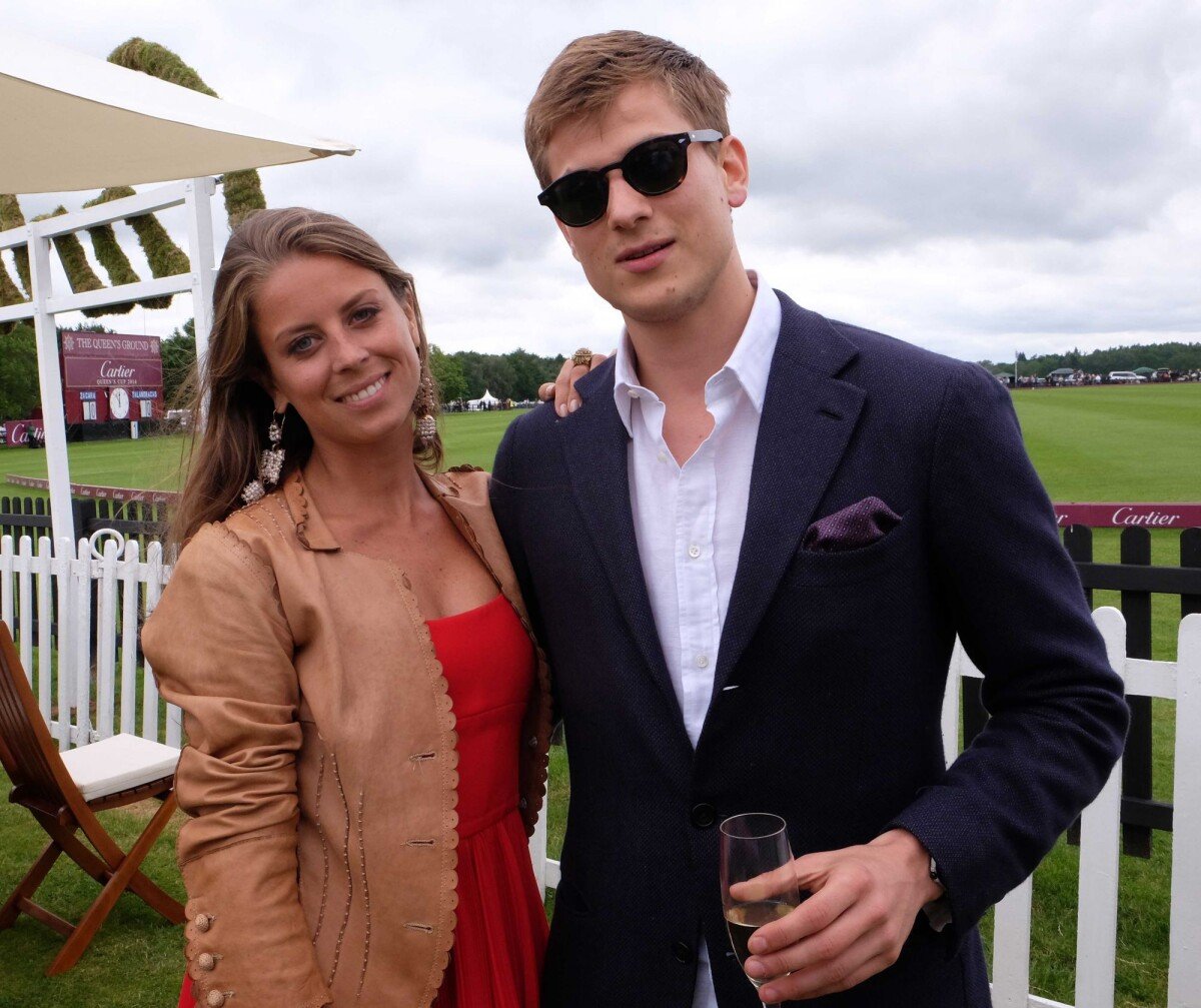 Photo : Charles Forte et Lydia Forte le 15 juin 2014 à la Cartier ...