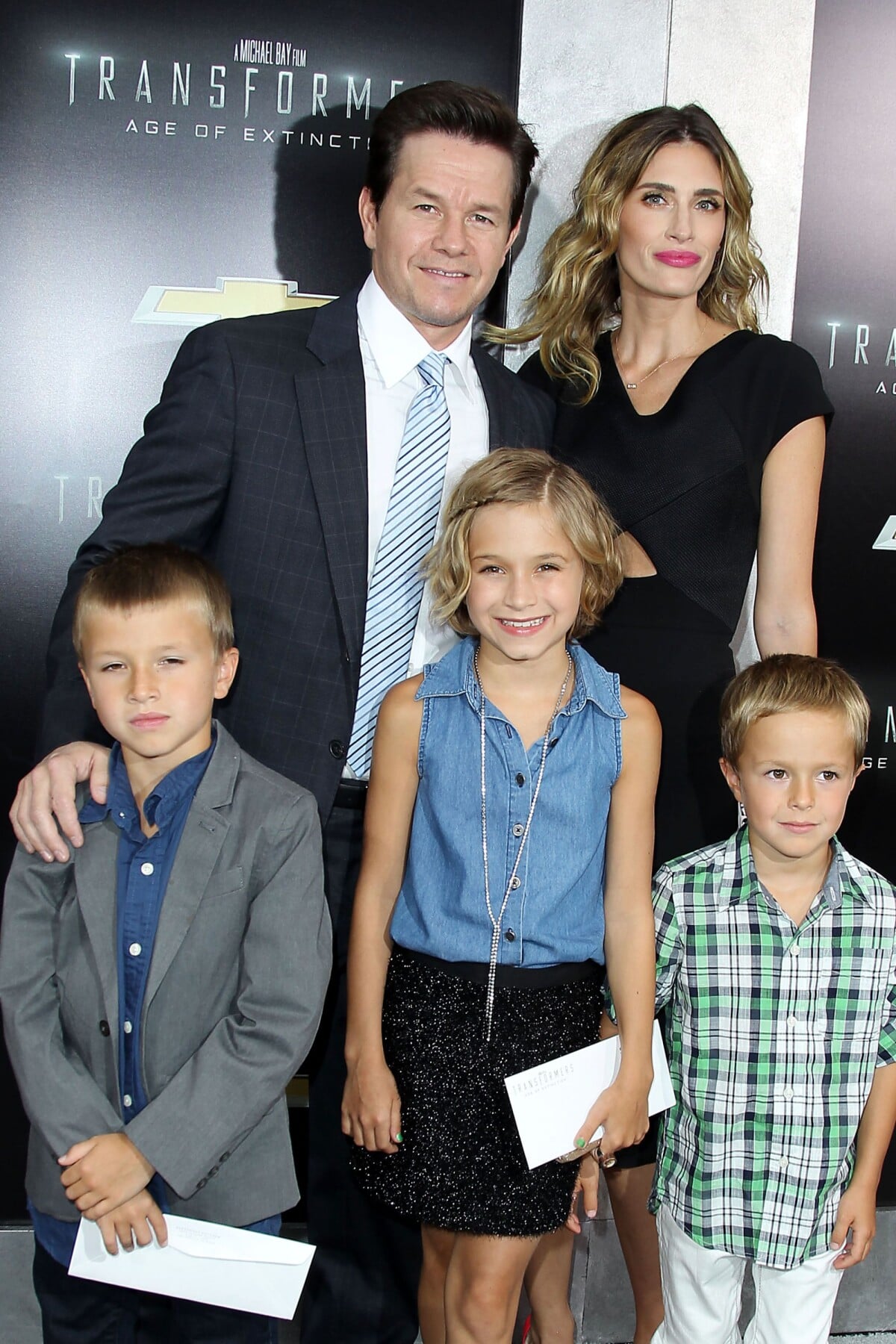 Photo : Mark Wahlberg avec sa femme Rhea et leurs enfants Ella, Michael ...