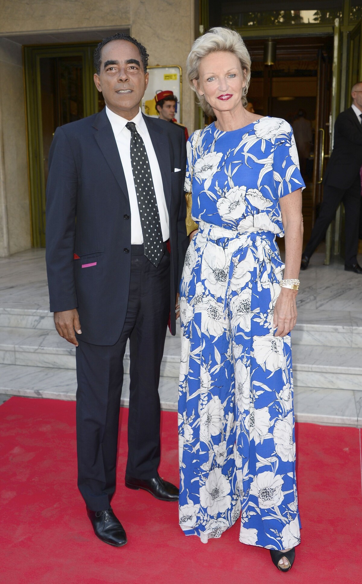 Photo : La princesse Anne de Bourbon-Siciles et son compagnon Maître ...