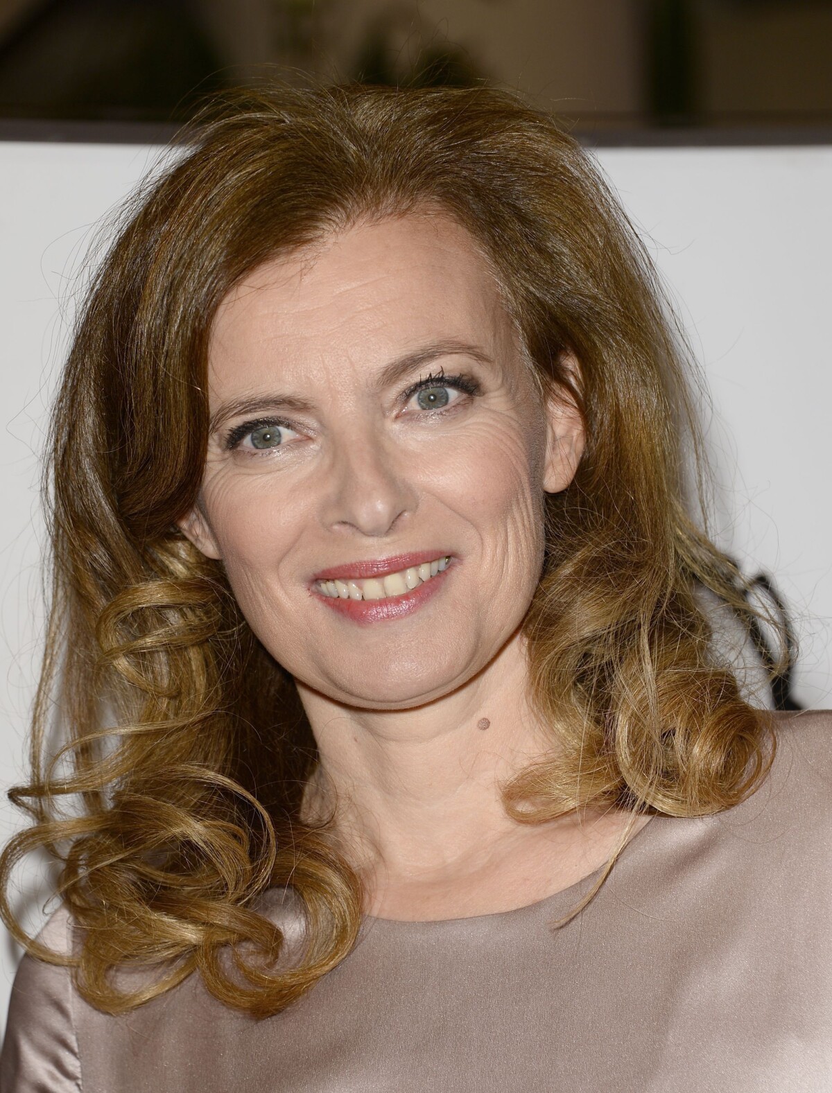 Photo : Valérie Trierweiler à Paris, le 2 juillet 2014. - Purepeople