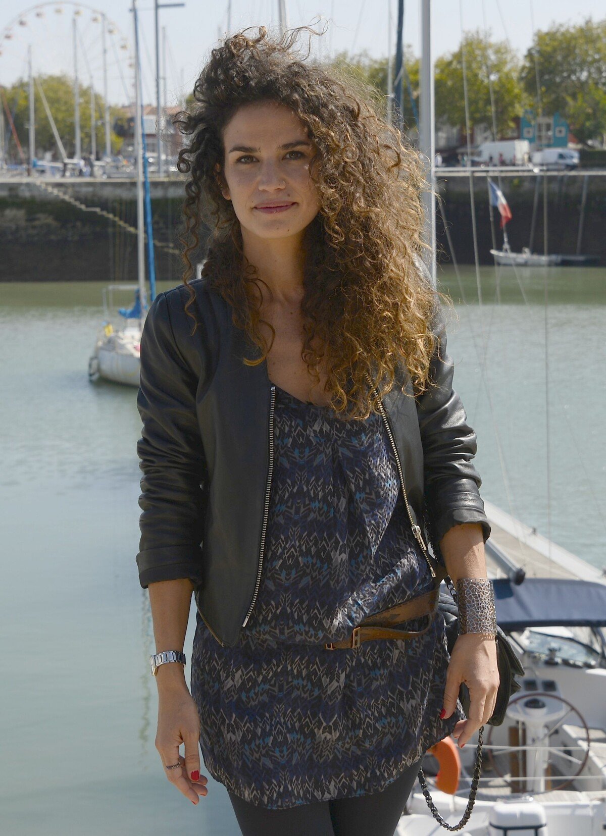 Photo : Barbara Cabrita au 16e Festival de la Fiction TV, à La Rochelle ...