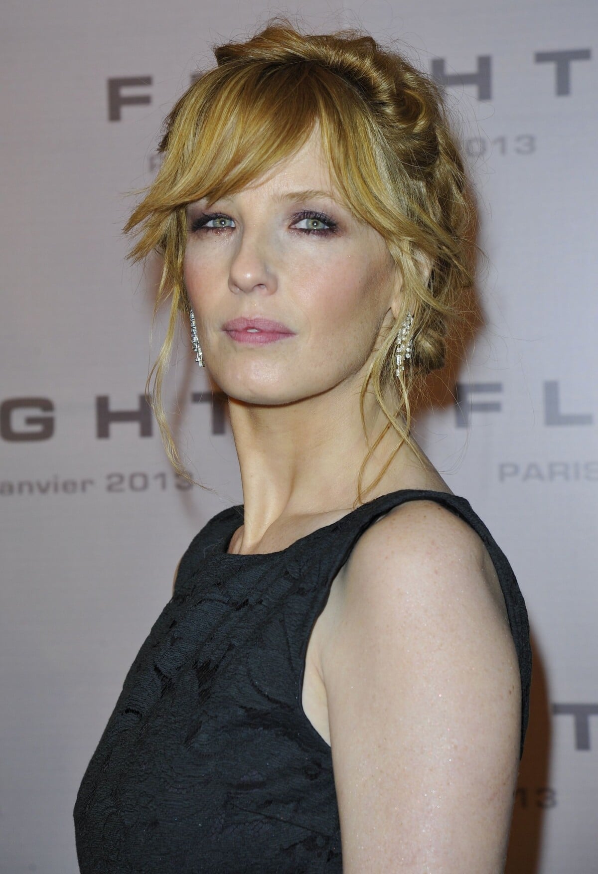 Photo : Kelly Reilly à Paris, le 15 janvier 2013. - Purepeople