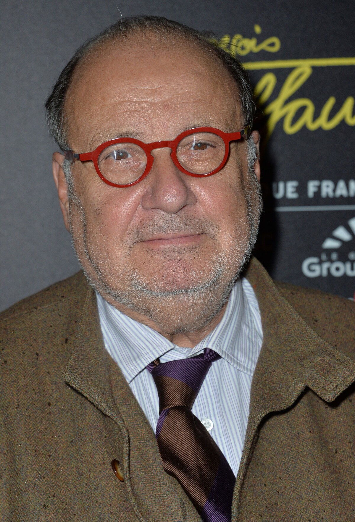 Photo : Serge Moati lors de la visite privée de l'exposition François ...