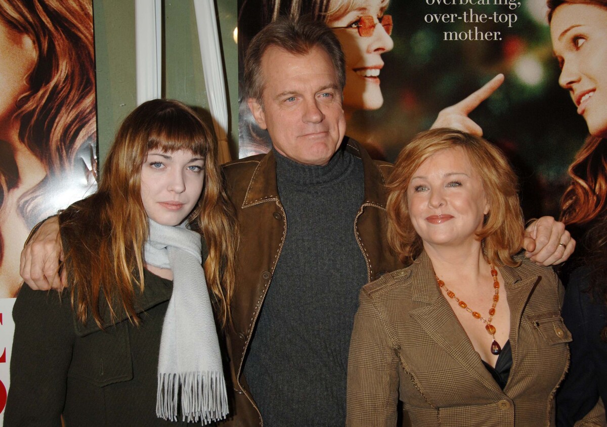 Photo : Stephen Collins avec Faye Grant et leur fille Kate à Los ...
