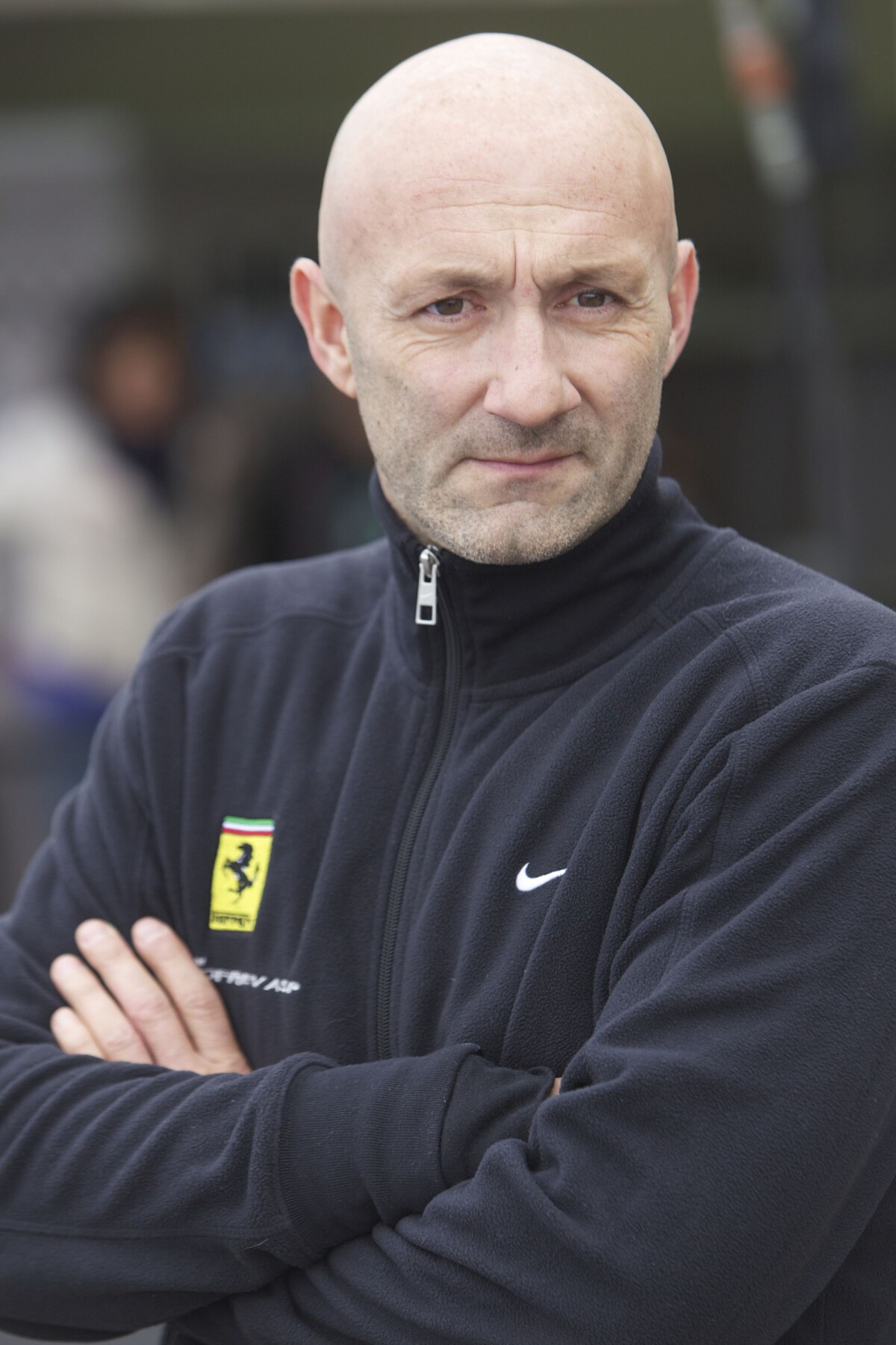 Photo : Fabien Barthez sur le circuit Paul Ricard du Castellet, le 29 ...