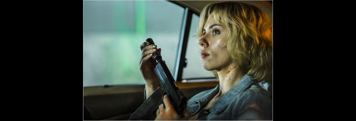 Photo : Scarlett Johansson, héroïne de Lucy. - Purepeople