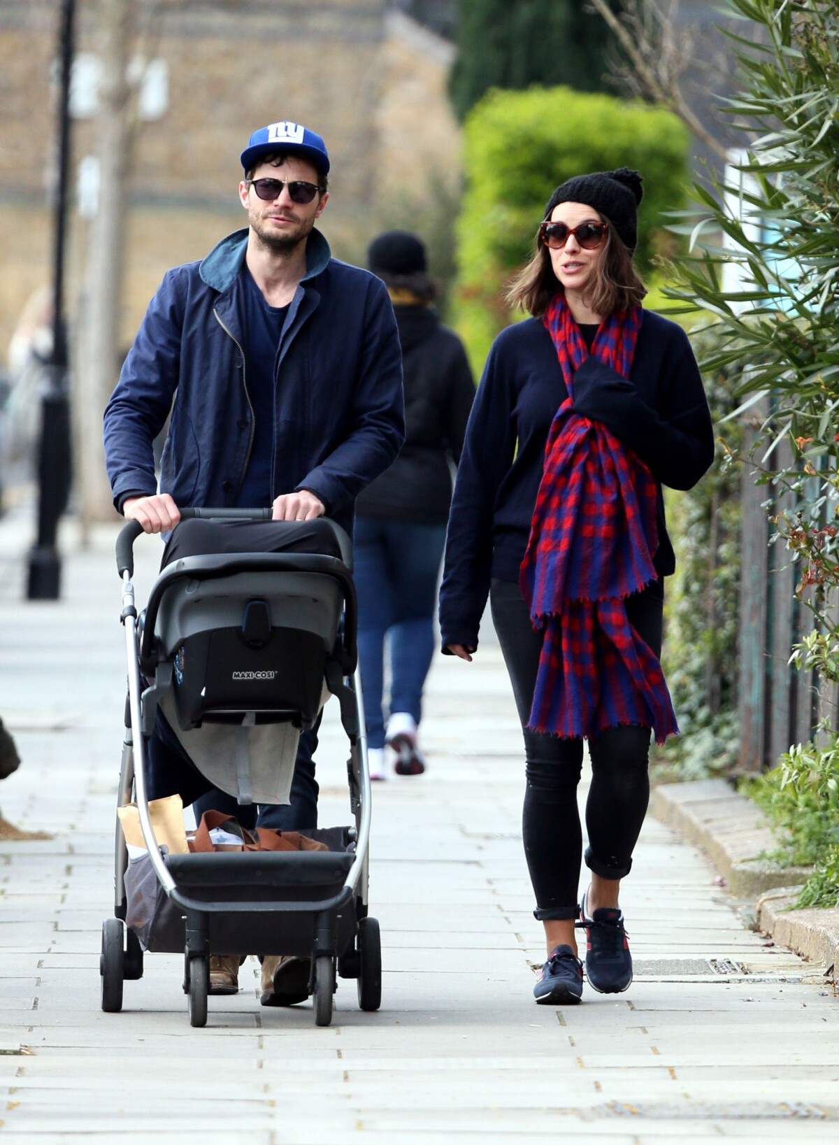 Photo : Exclusif - Jamie Dornan, sa femme Amelia Warner et leur fille ...