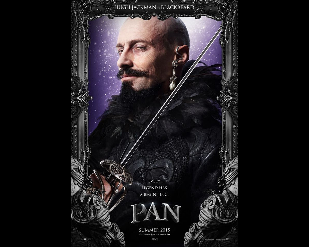 Photo : Hugh Jackman dans le film Pan. - Purepeople
