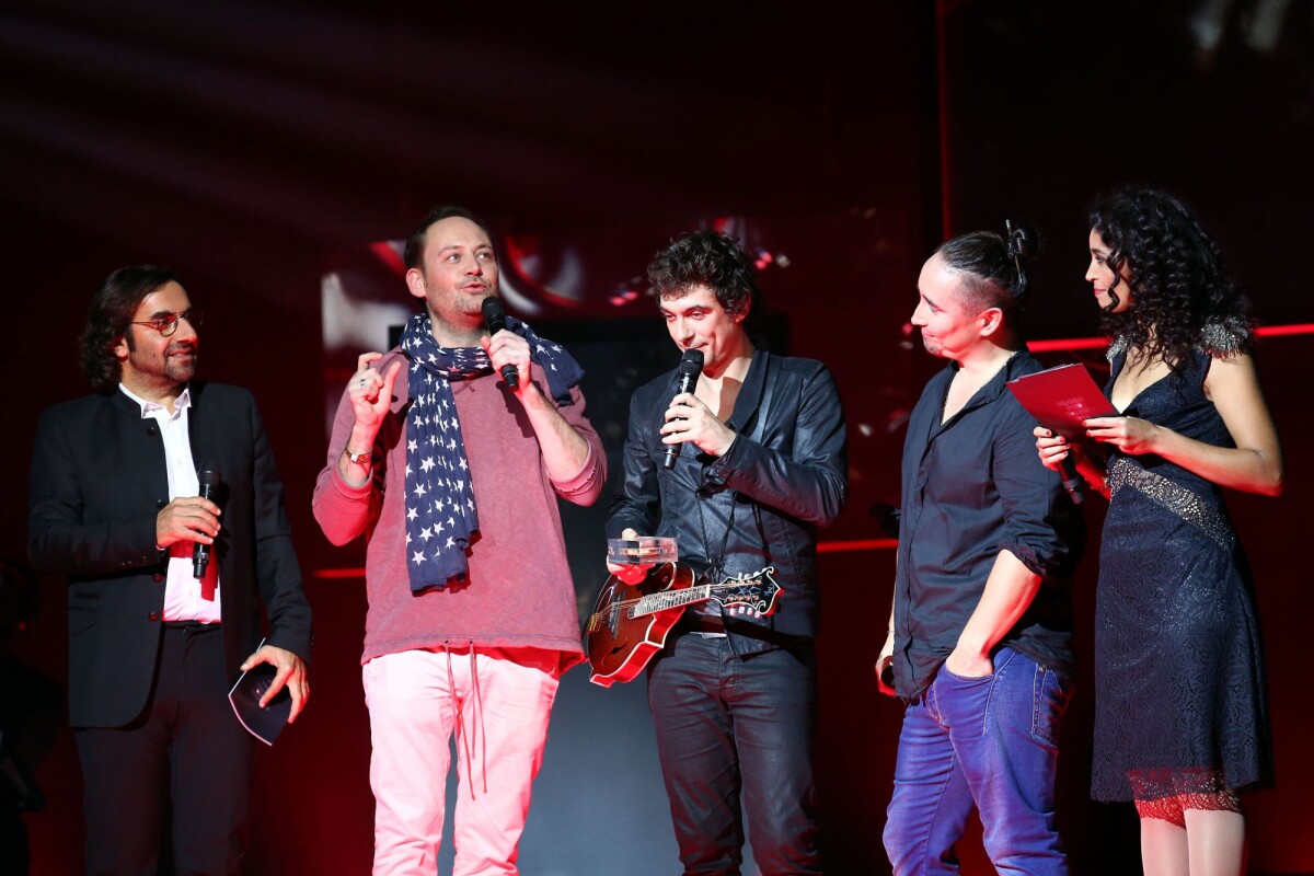 Photo : André Manoukian, le groupe Trio, le chanteur Feloche, Aïda ...