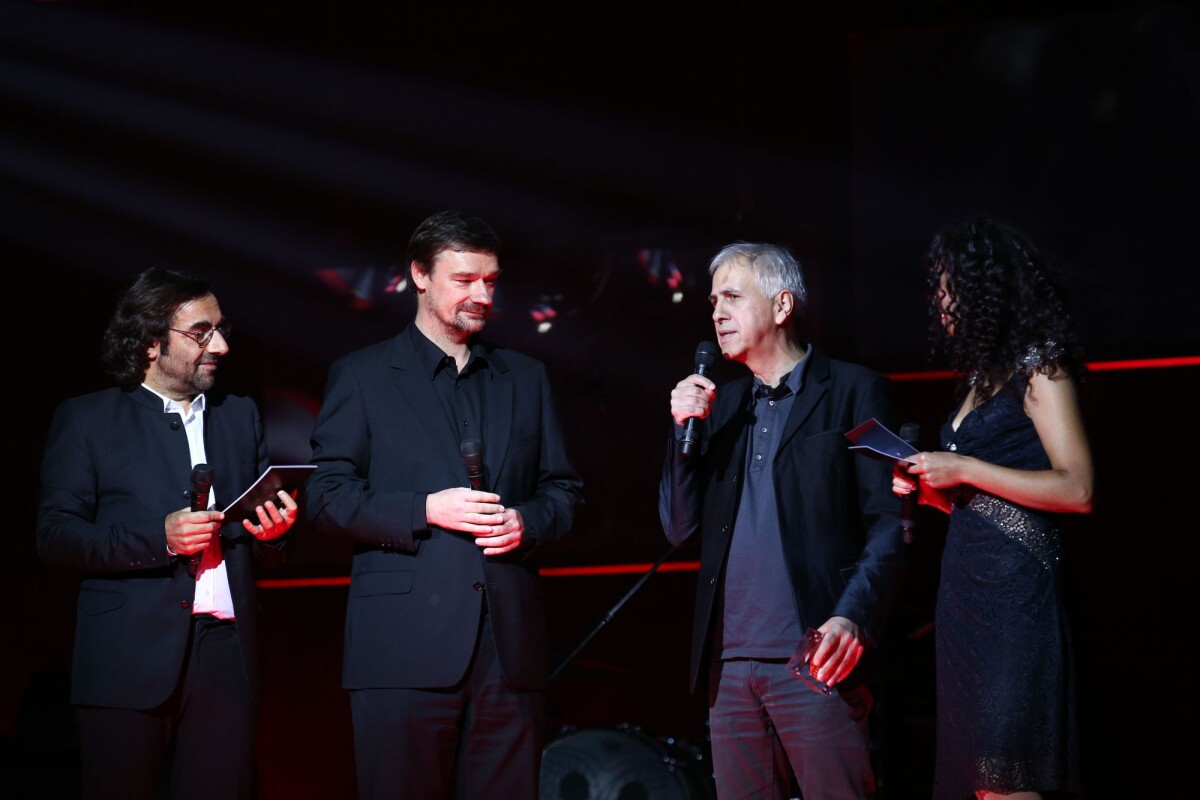 Photo : André Manoukian, Stéphane Moucha, Aïda Touihri - Les Grands ...