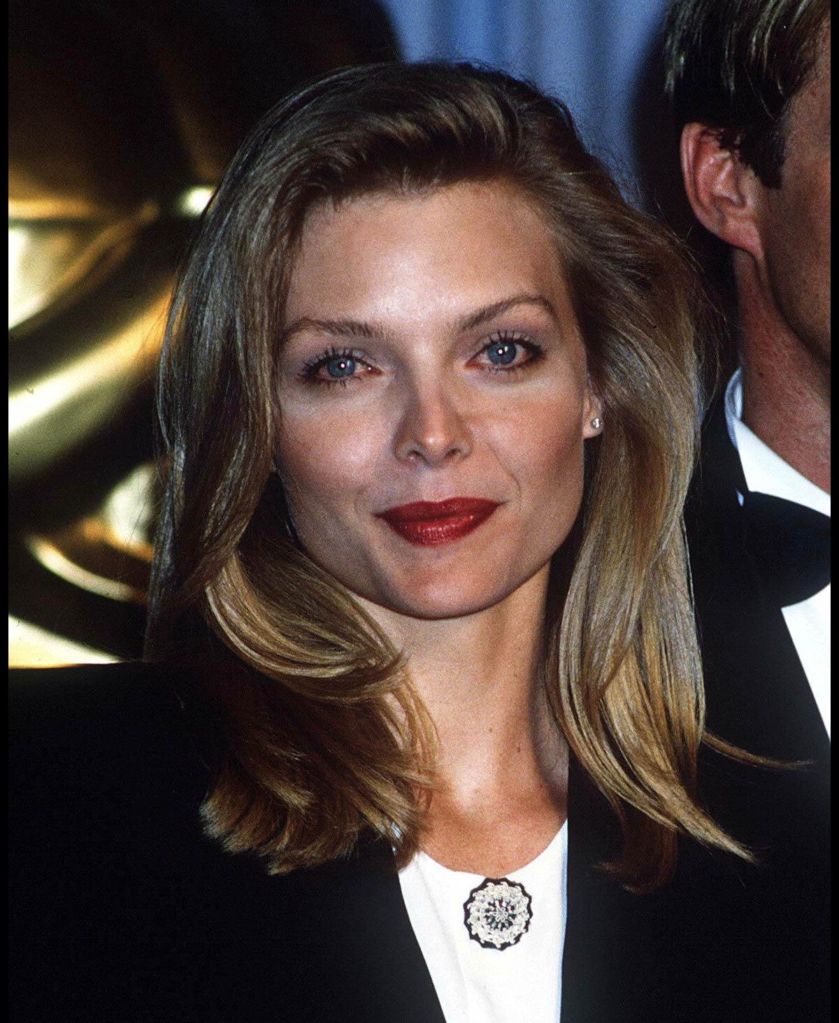 Photo : Michelle Pfeiffer le 31 mars 1989 à la cérémonie des Oscars ...