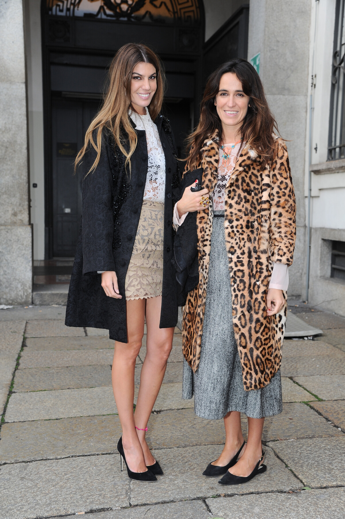 Photo : Bianca et Coco Brandolini d'Adda arrivent au théâtre La Scala ...
