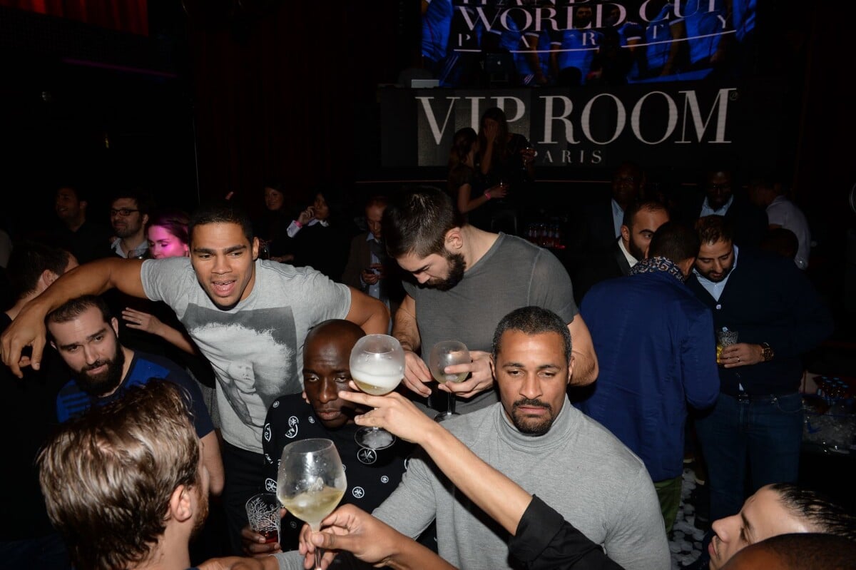 Photo : Daniel Narcisse, Kevynn Nyokas, Nikola Karabatic, Didier Dinart ...