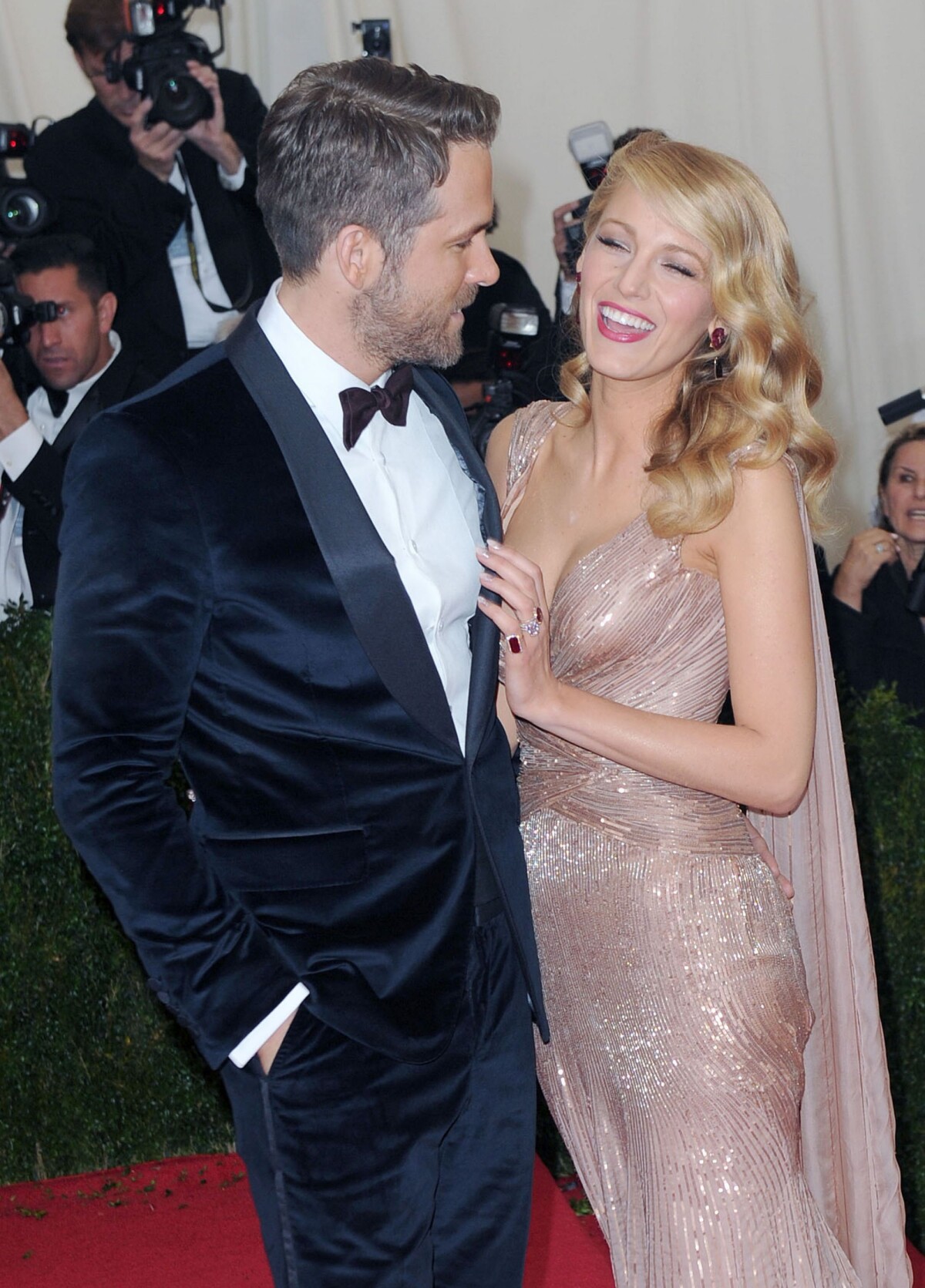 Photo : Blake Lively et son mari Ryan Reynolds - Soirée du Met Ball ...
