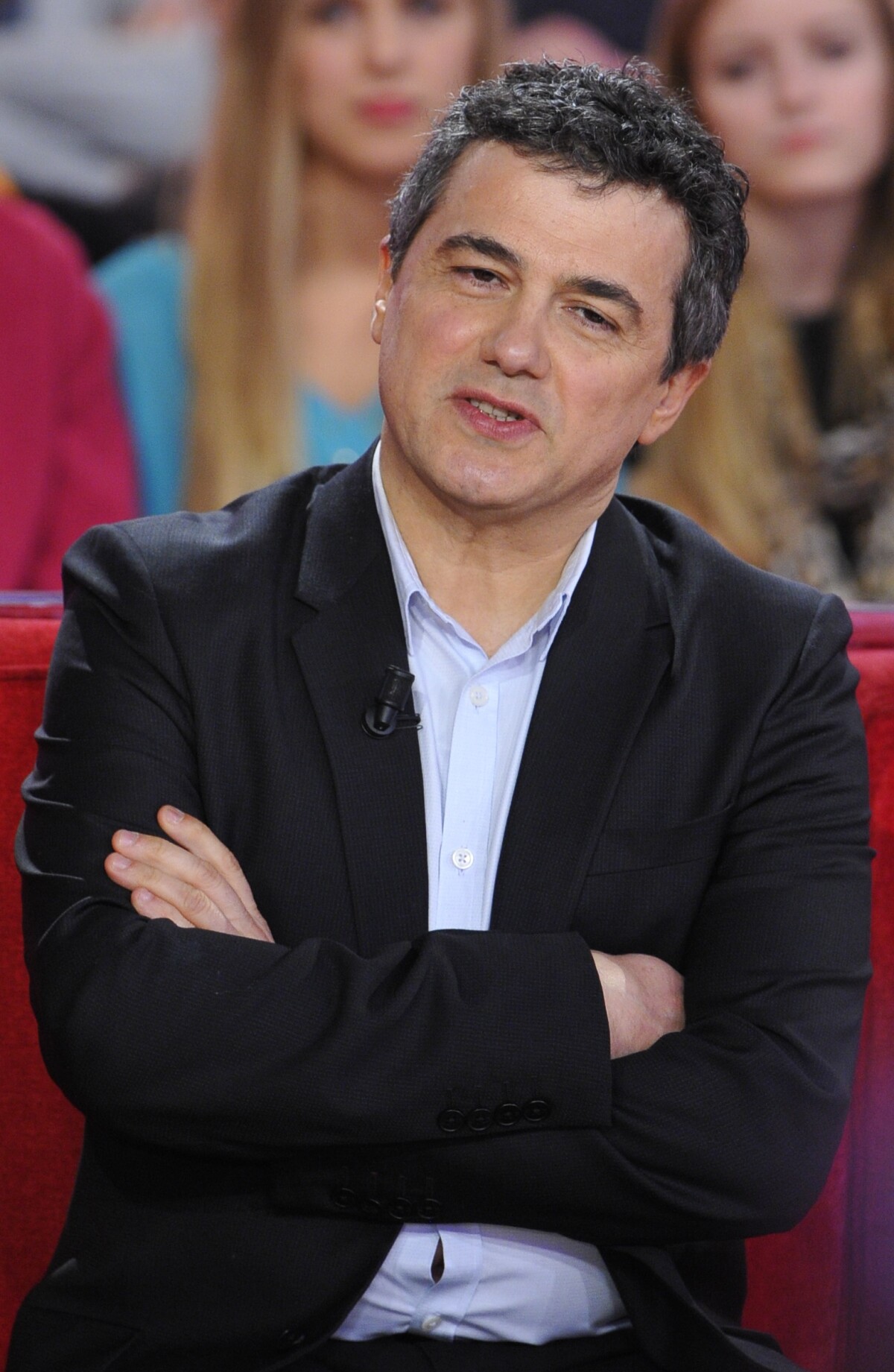 Photo : Patrick Pelloux lors de l'enregistrement de l'émission ...