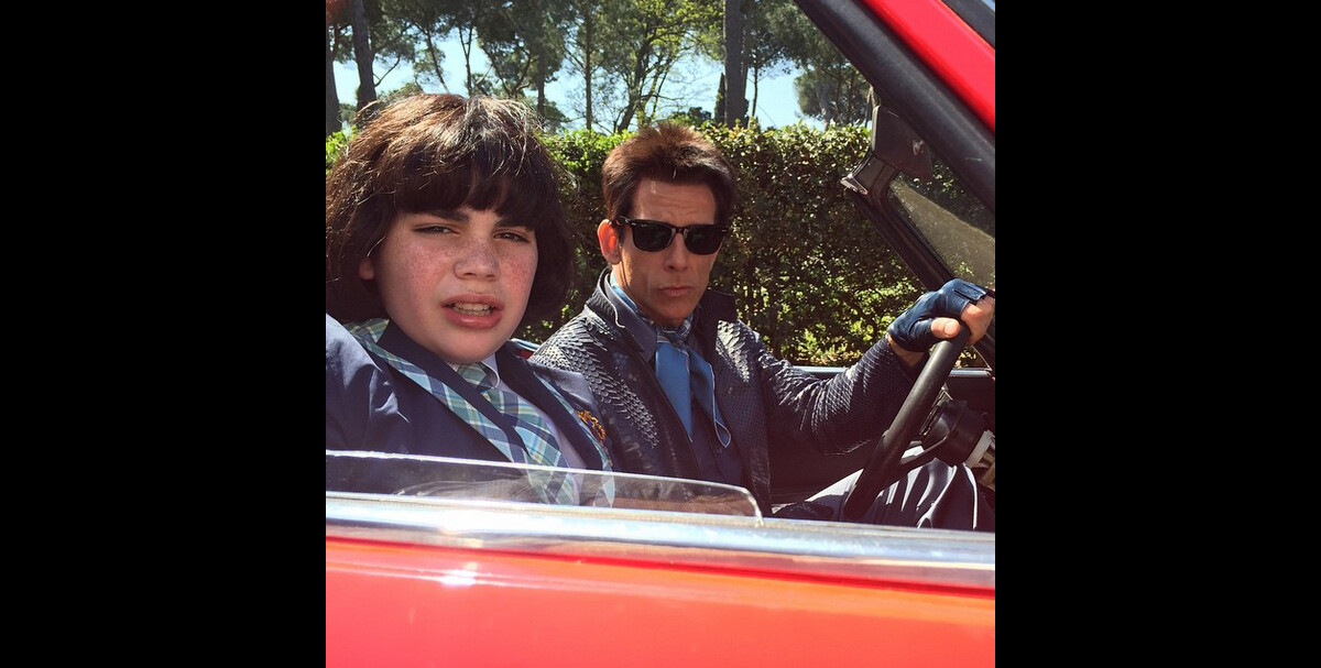 Photo : Derek Zoolander présente son fils, Derek Jr (joué par Cyrus ...