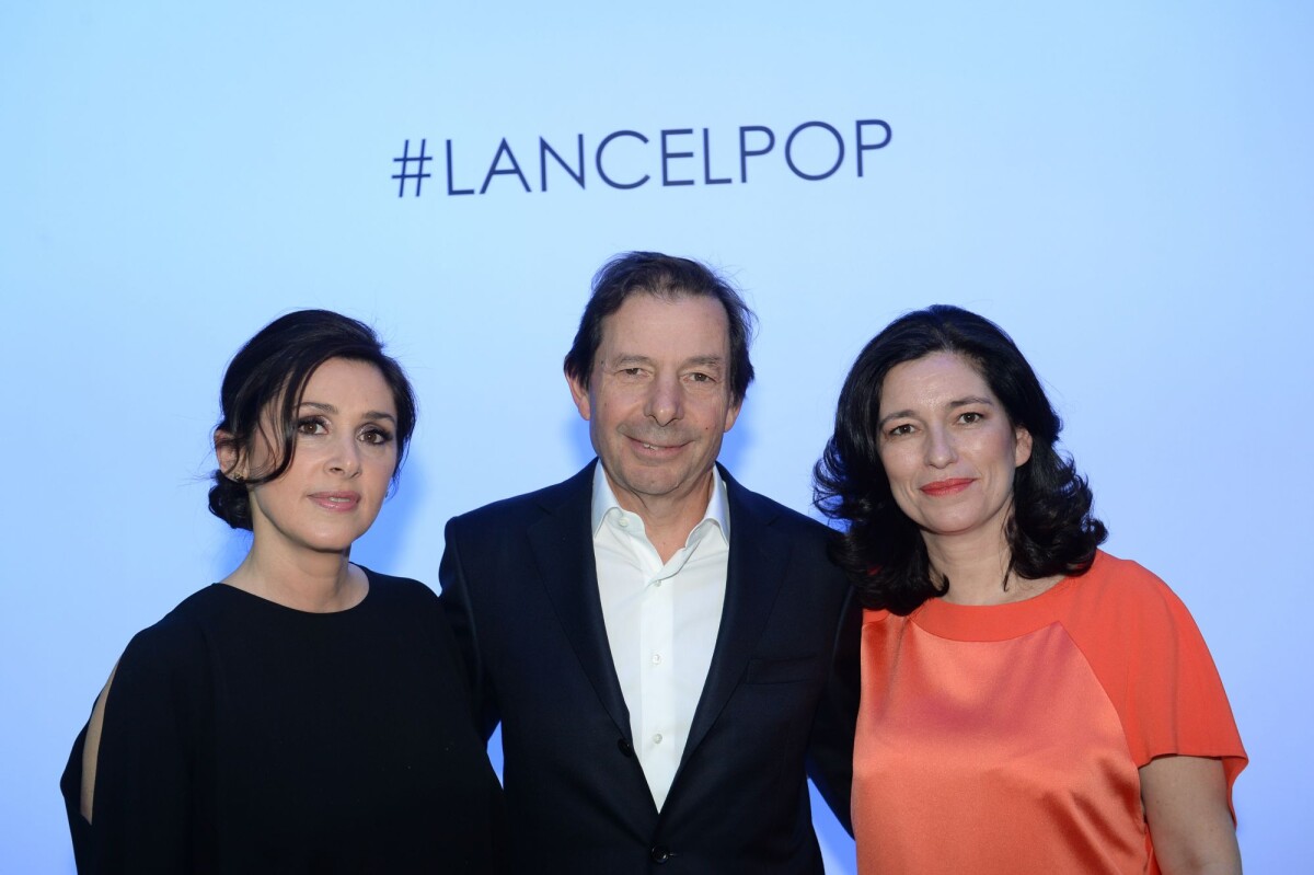 Photo : Richard Lepeu (directeur général groupe Richemont) entre Nicole ...