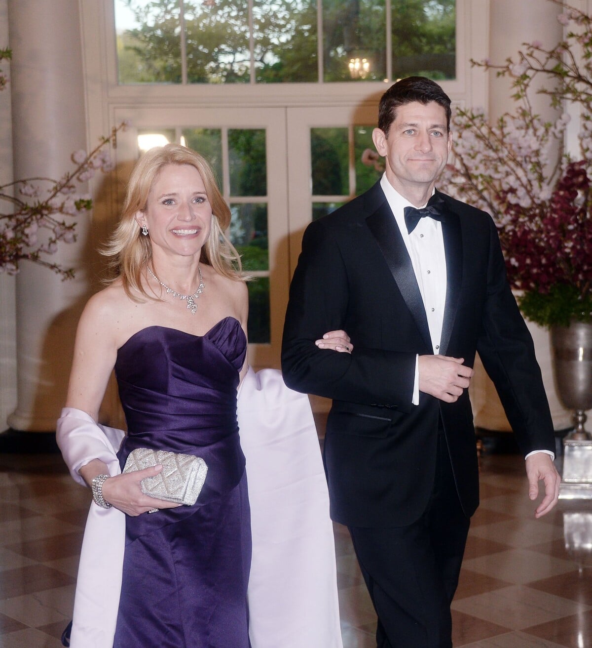 Photo : Paul Ryan, et Janna Ryan lors d'un dîner en l'honneur du ...