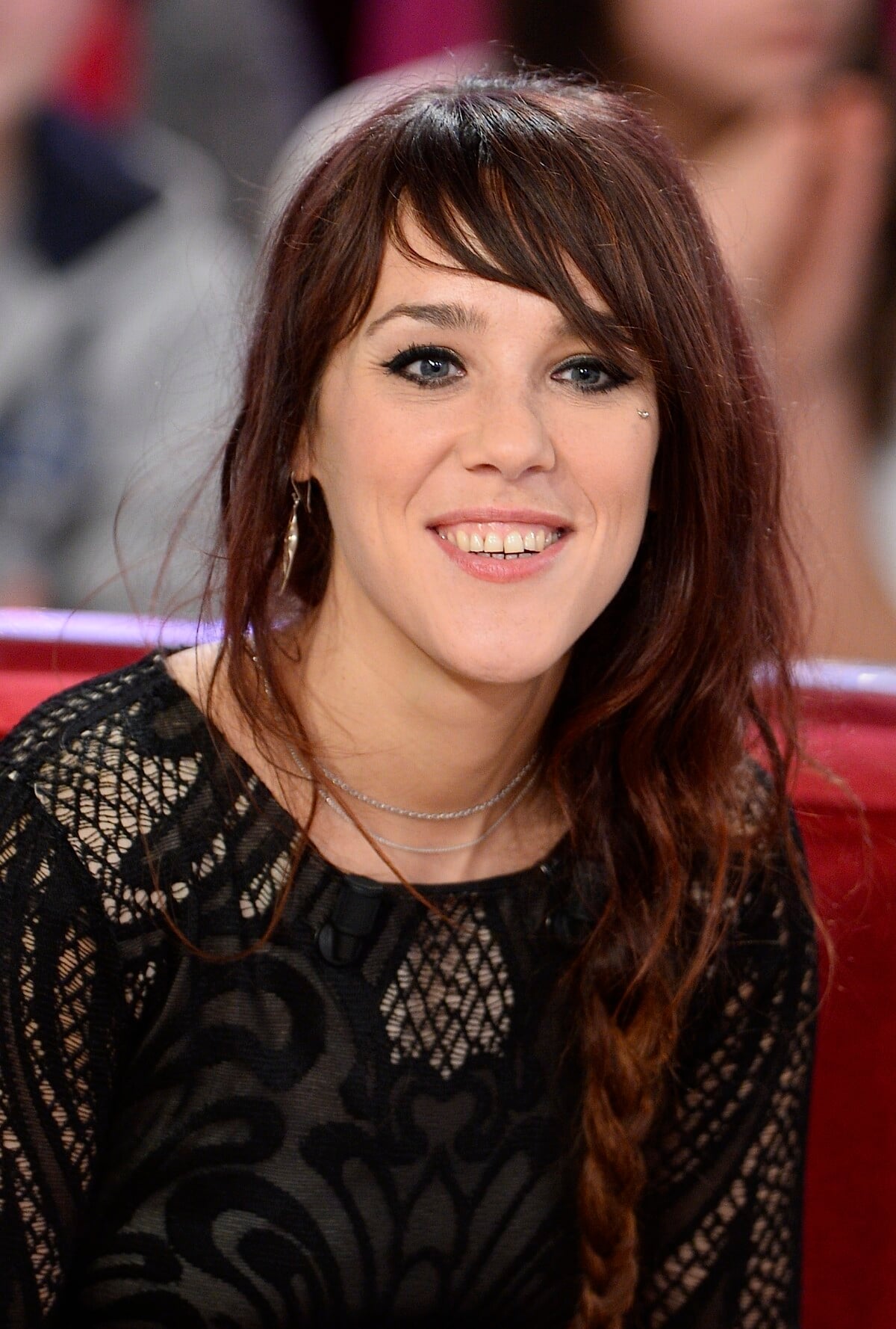 Photo : La chanteuse Zaz (Isabelle Geffroy) - Enregistrement de l ...