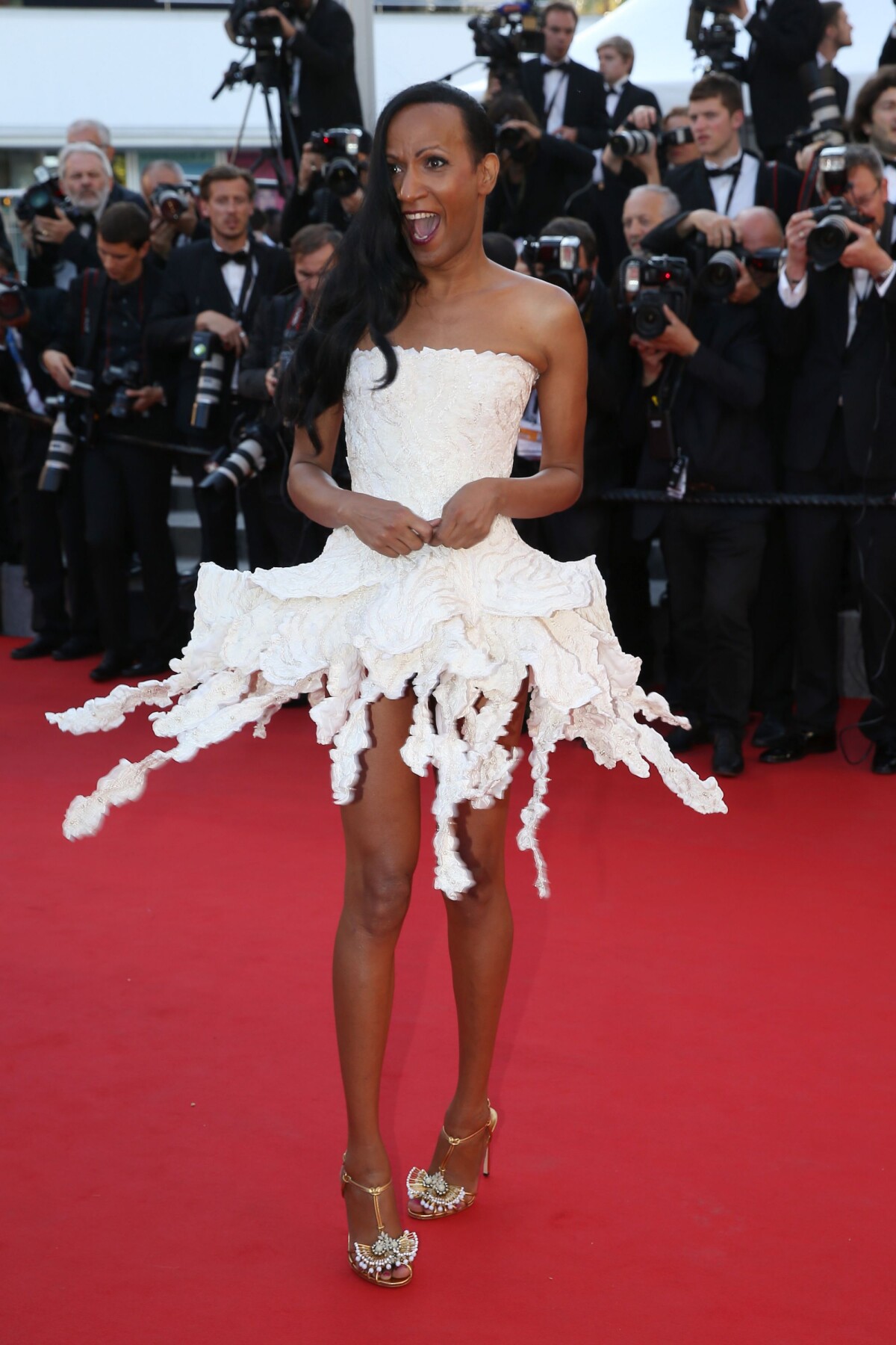 Photo : Vincent Mc Doom - Montée des marches du film "The Little Prince ...