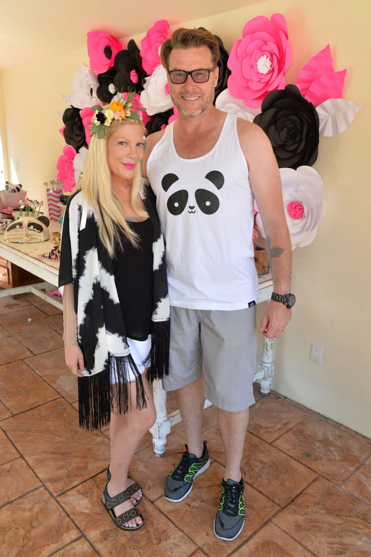 Photo : Tori Spelling et son mari Dean McDermott ont organisé le ...