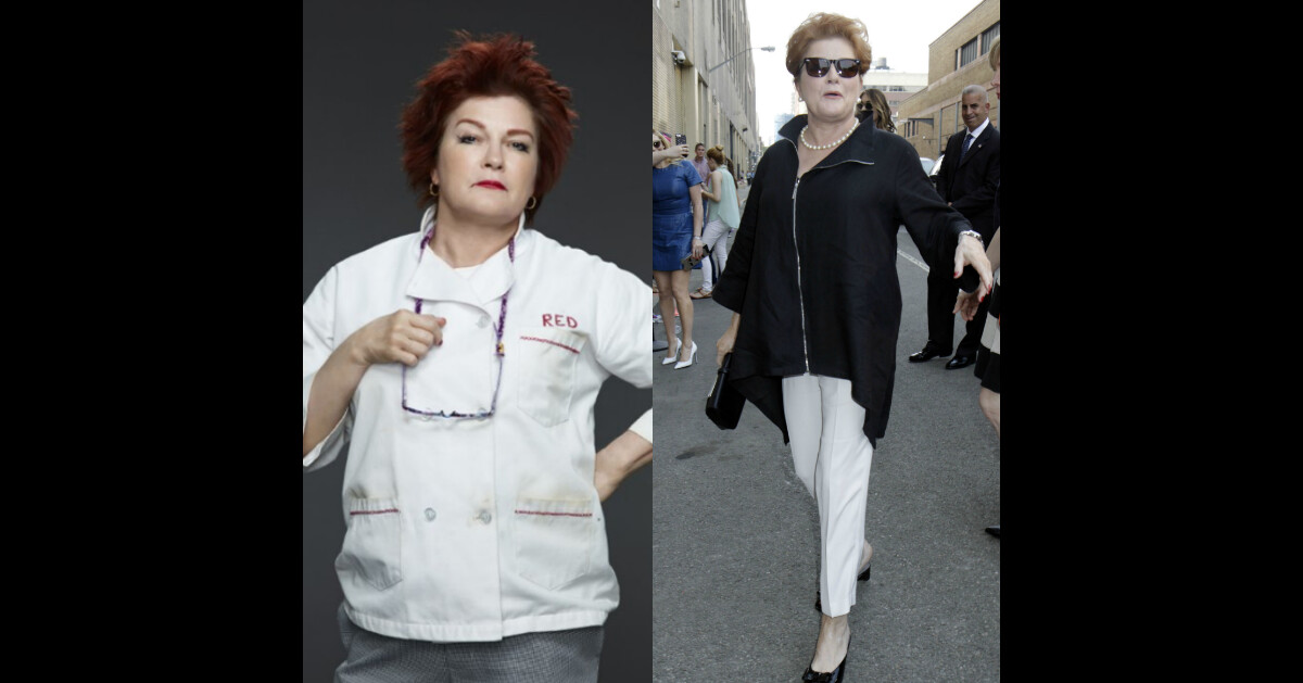 Photo : Kate Mulgrew, qui incarne Red, à l'OrangeCon organisé le 11 ...