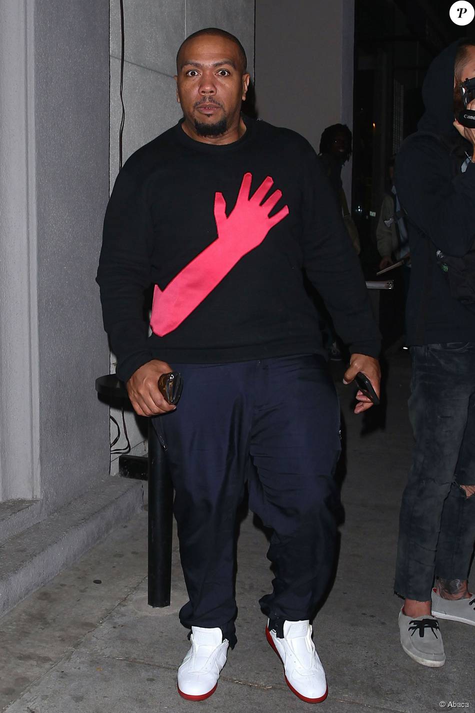 Timothy Zachery Mosley, alias Timbaland arrive au Craig's Restaurant à ...