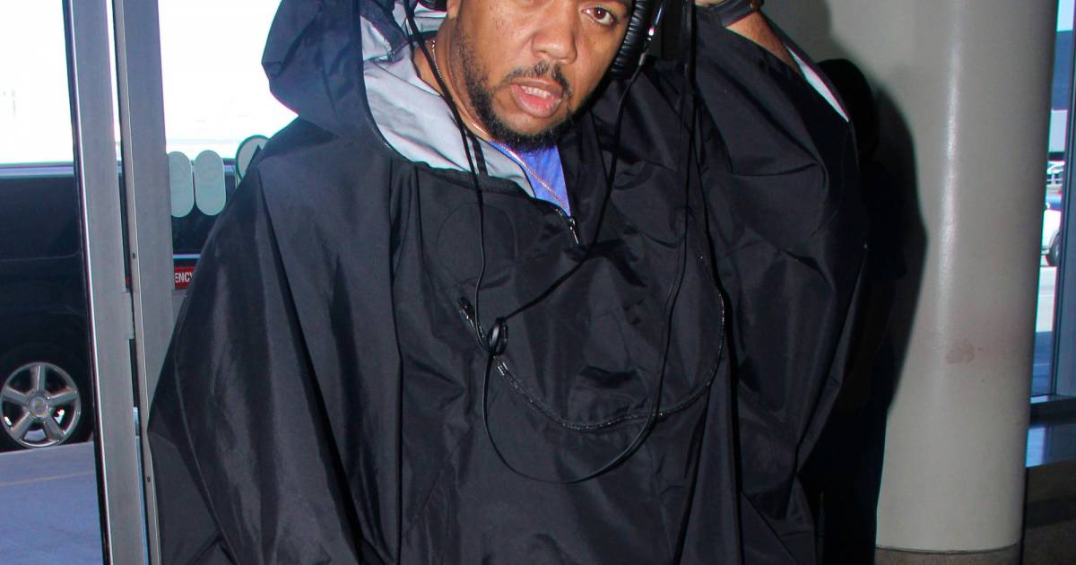 Timothy Zachery Mosley alias Timbaland à l'aéroport LAX, Los Angeles ...